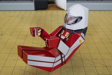 Ferrari F1 - Papercraft Racer - Instructables