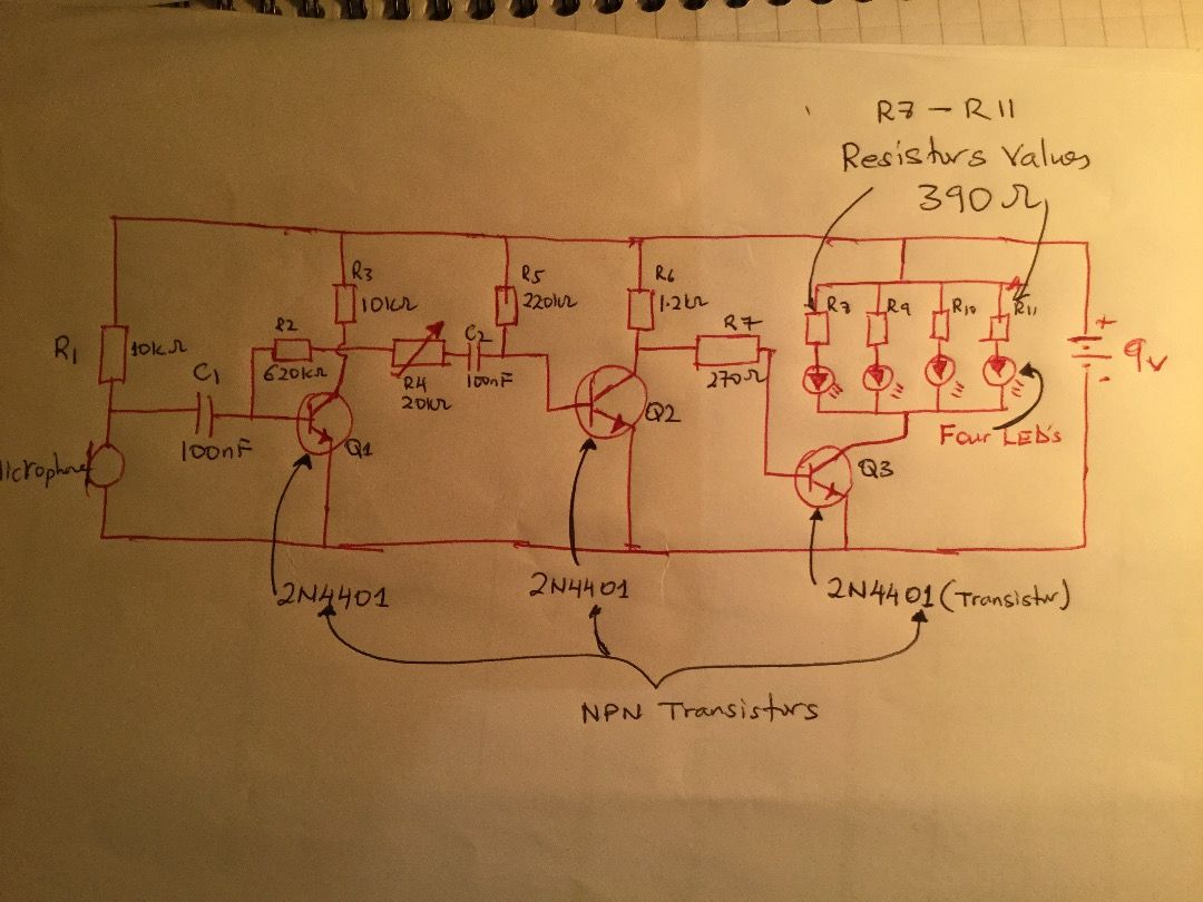 Sound to Light Converter : 6 Steps - Instructables