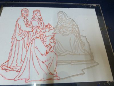 Routing Line Art on Acrylic Sheet : 10 Steps (with Pictures ...