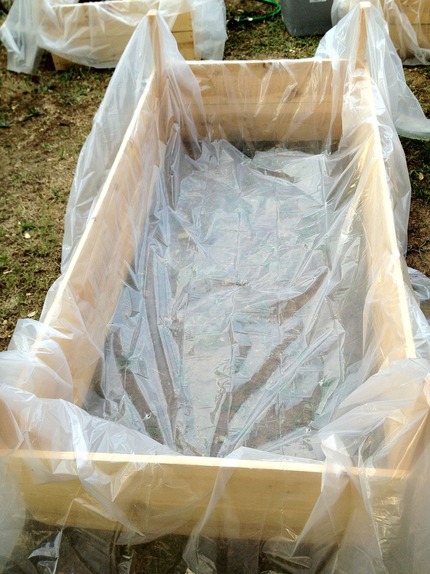 Backyard Garden Boxes - on the Cheap! : 5 Steps (with Pictures ...