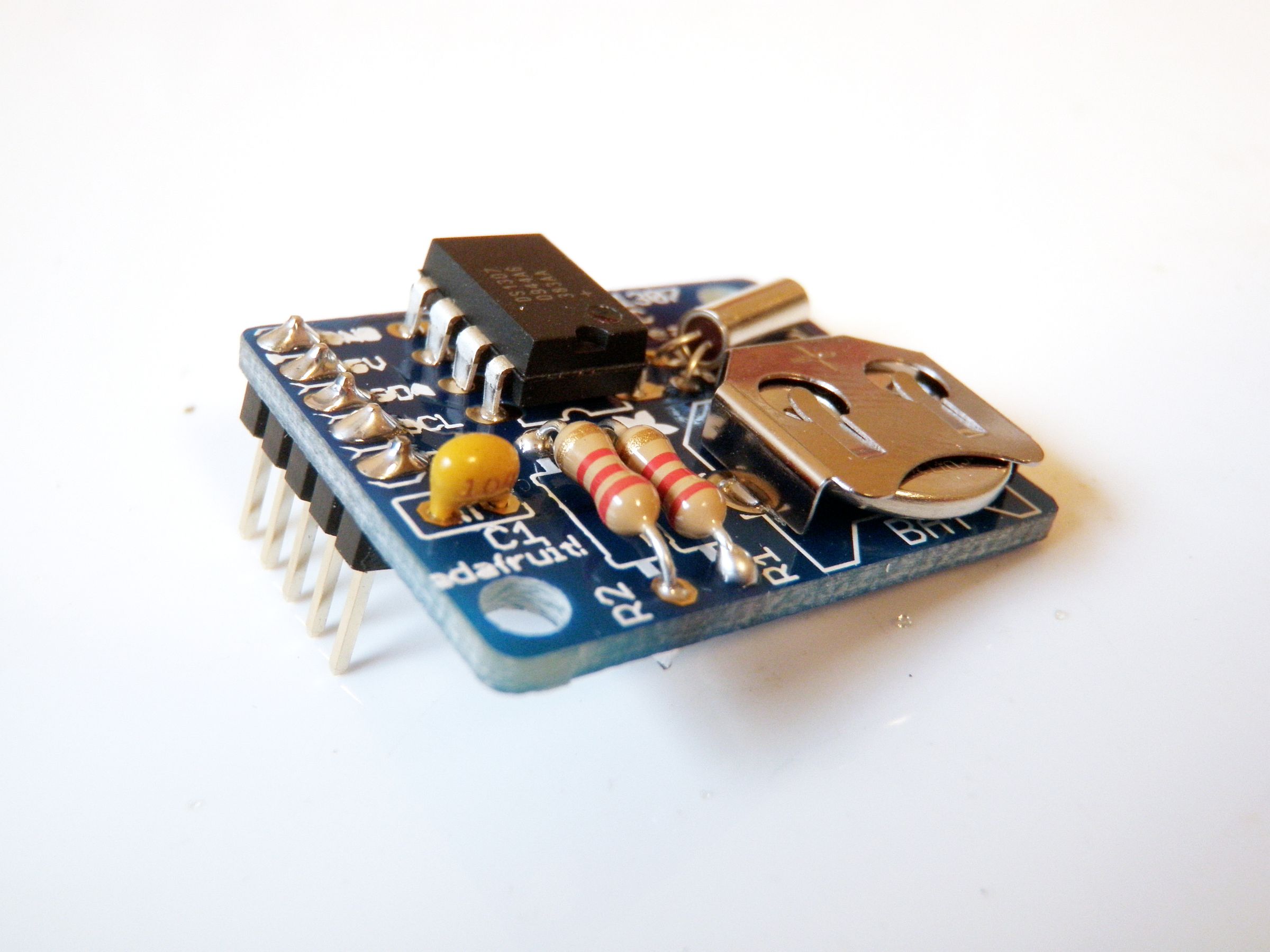 assemble an adafruit ds1307 real time clock kit DIY Project - Step-by ...