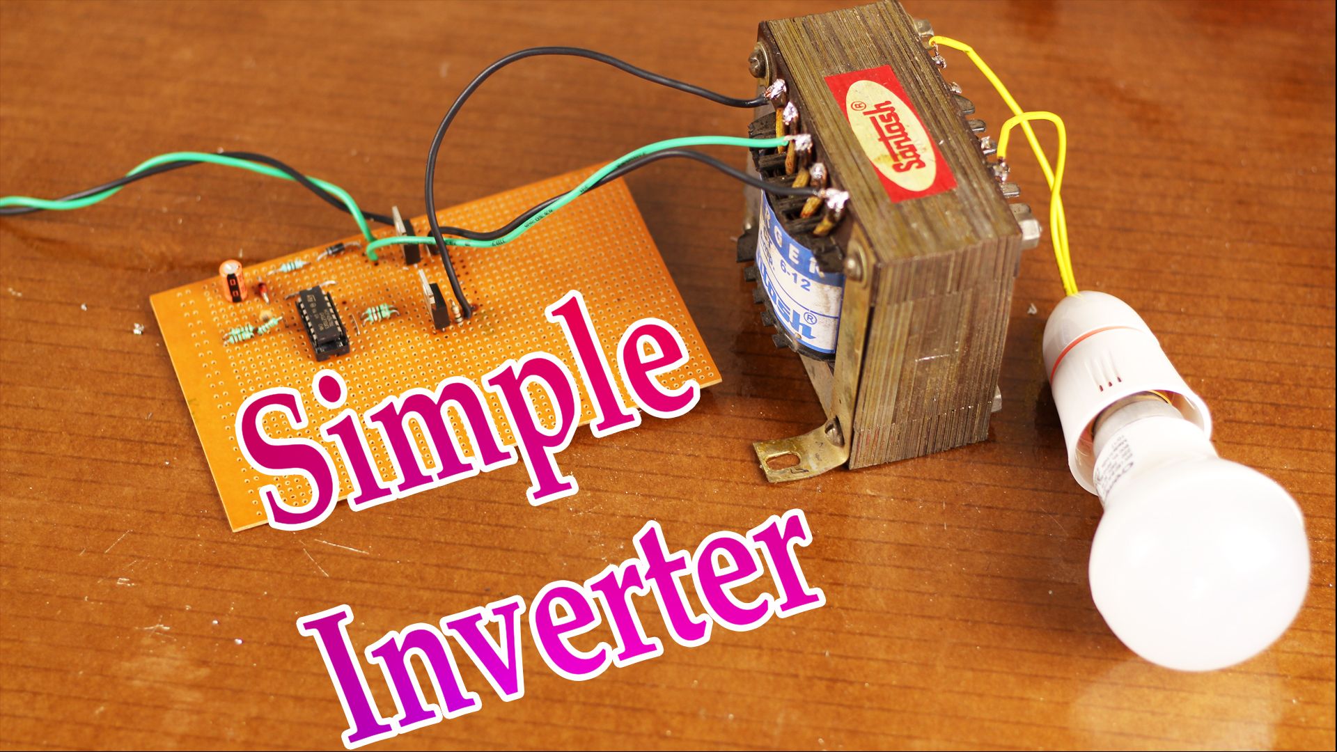 100W Inverter Circuit : 8 Steps - Instructables