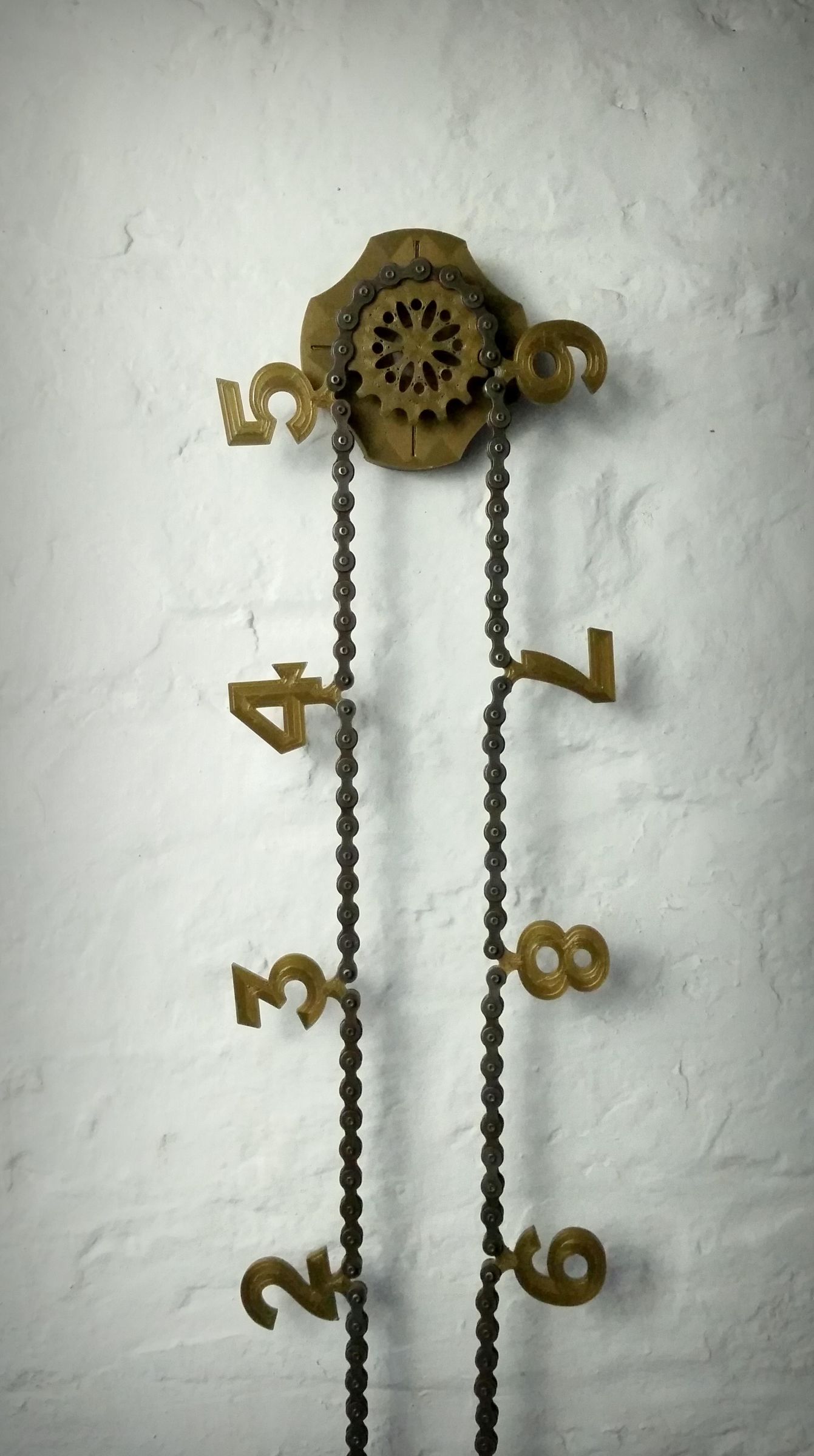 Bicycle Chain Clock (Low Part Count) : 5 Steps (with Pictures ...