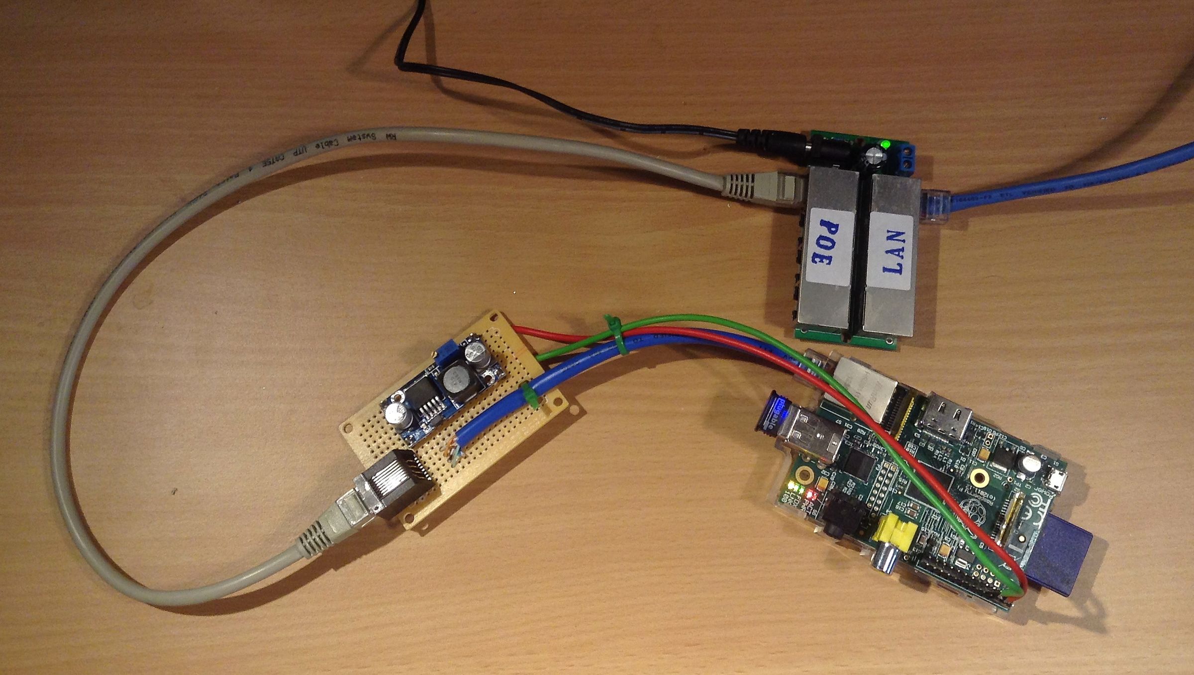PiPoE - Powering a Raspberry Pi Over Ethernet : 7 Steps - Instructables