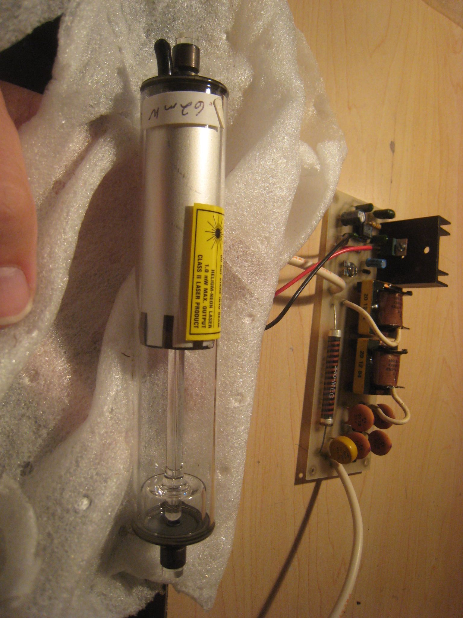 Childhood Laser: Building a HeNe Laser Kit : 11 Steps (with Pictures ...