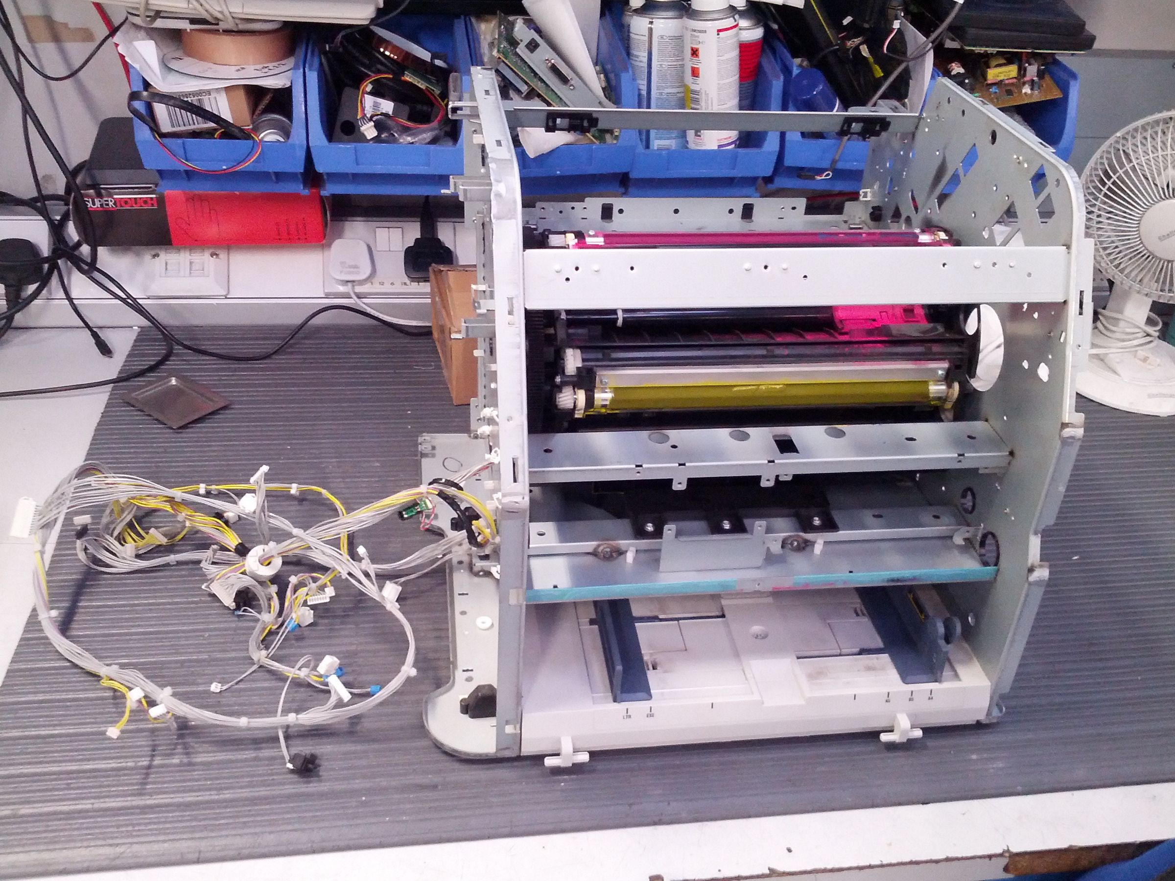 Harvesting Parts From a Laser Printer : 10 Steps (with Pictures ...