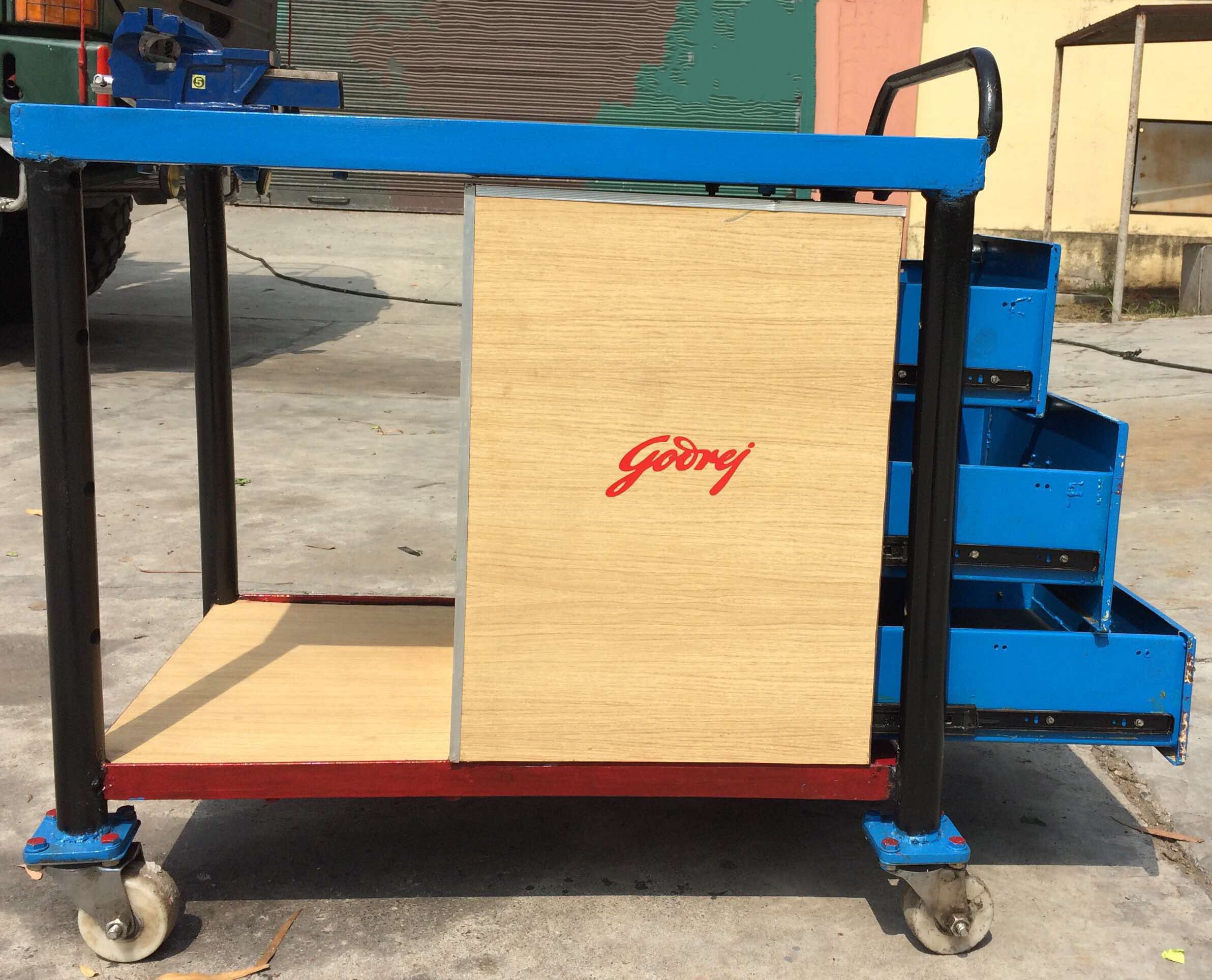 Tool Trolley From Scrap Metal : 7 Steps (with Pictures) - Instructables
