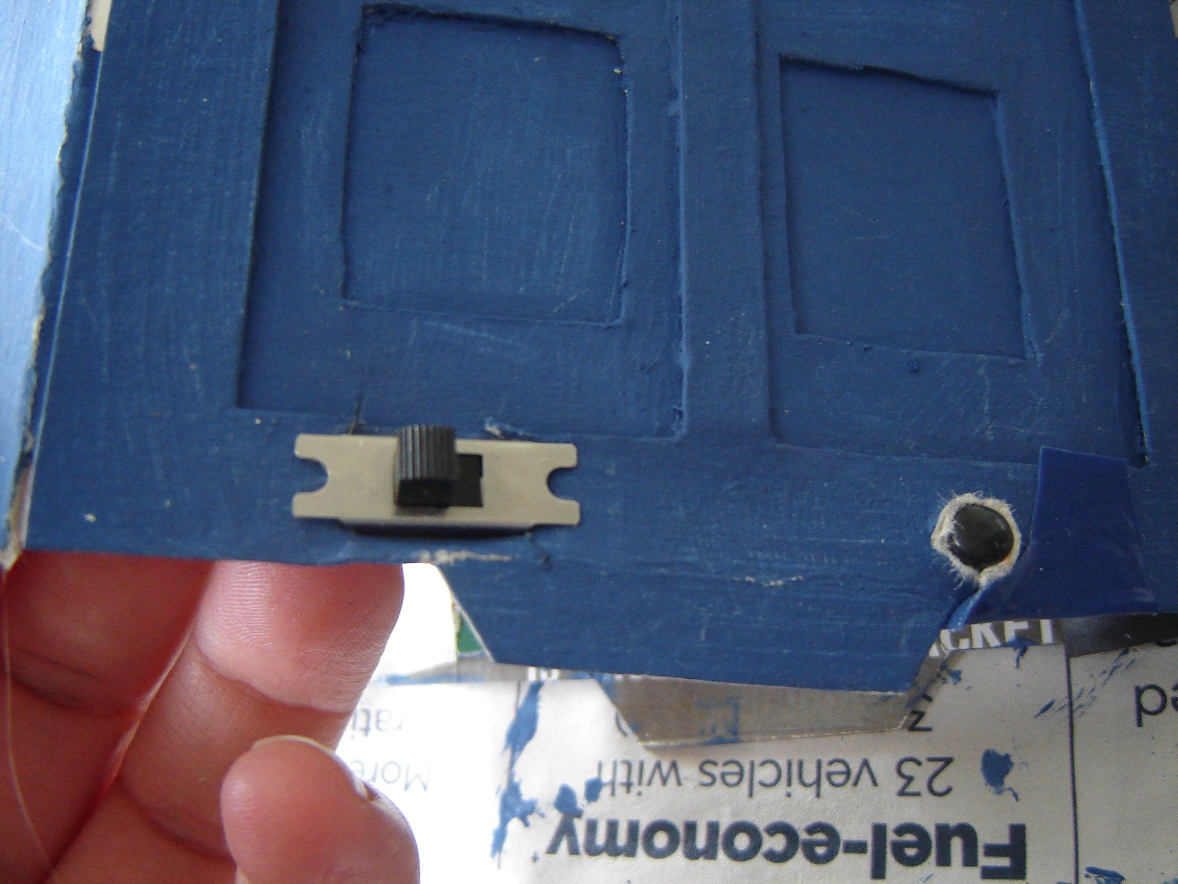 How to Make a TARDIS Model : 10 Steps (with Pictures) - Instructables