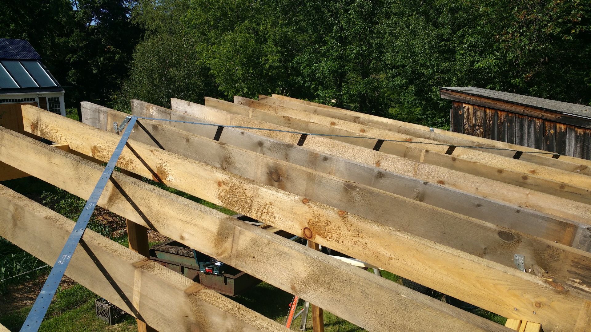 Build a Portable Rough-Sawn Shed : 15 Steps (with Pictures) - Instructables