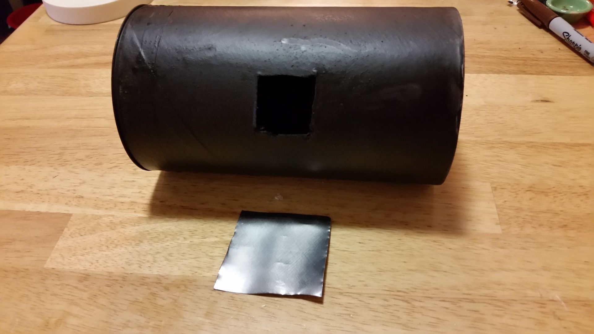 DIY Pinhole Camera With an Oatmeal Tube : 5 Steps (with Pictures ...