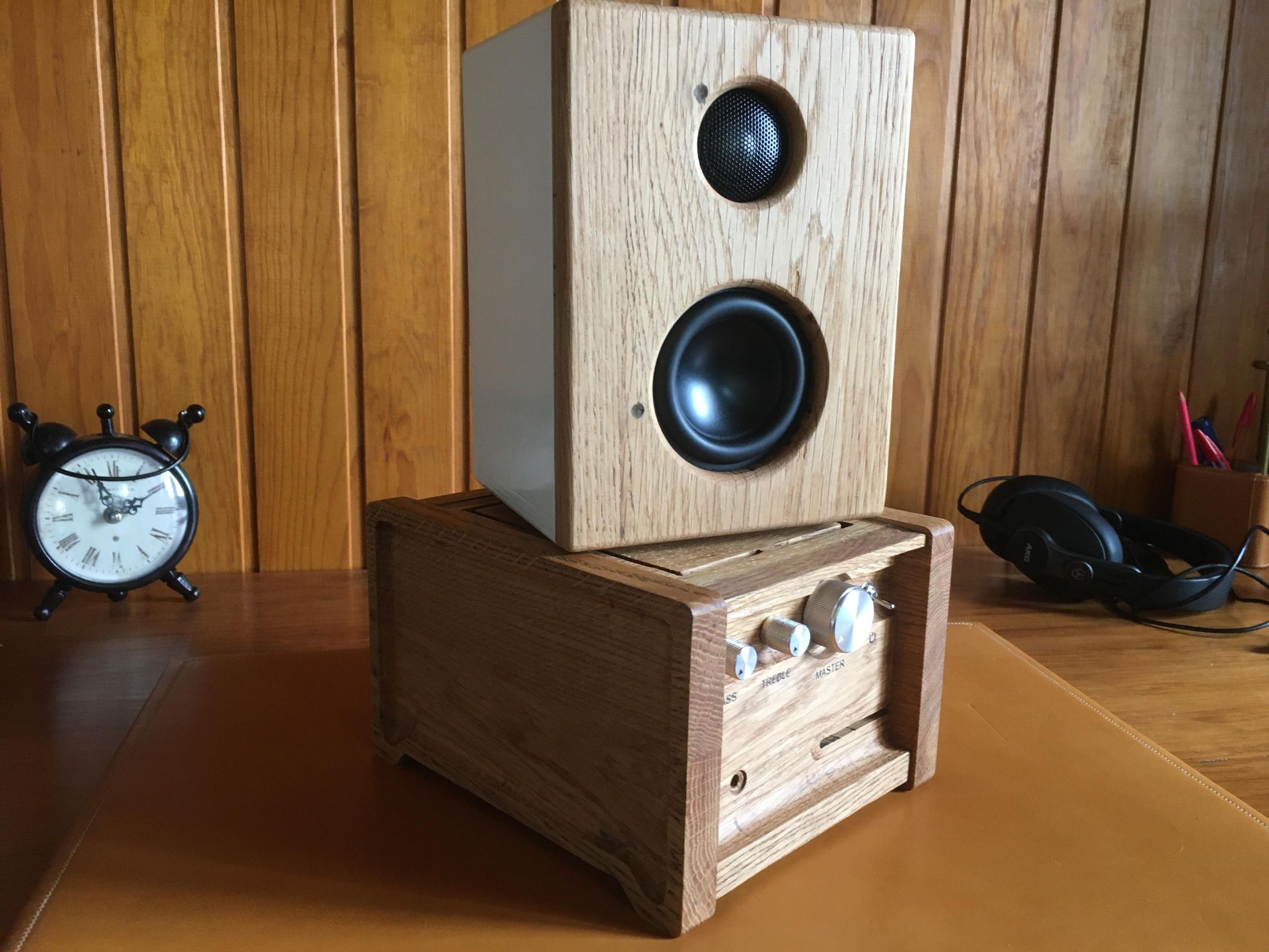 DIY Speaker Set & Amplifier: a Gift for Dad : 10 Steps (with Pictures ...