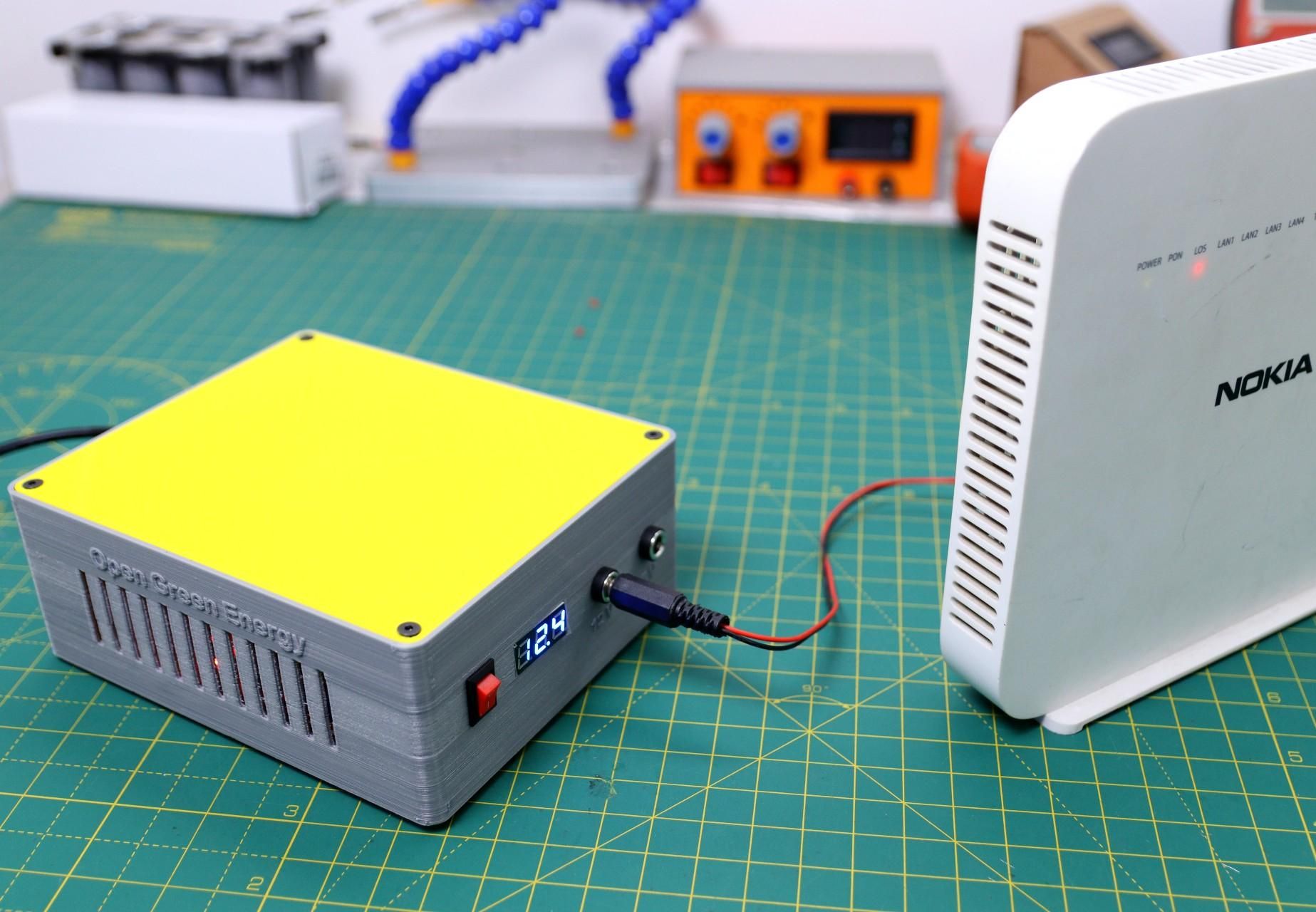 DIY Mini UPS for WiFi Router V5.0 : 18 Steps (with Pictures ...