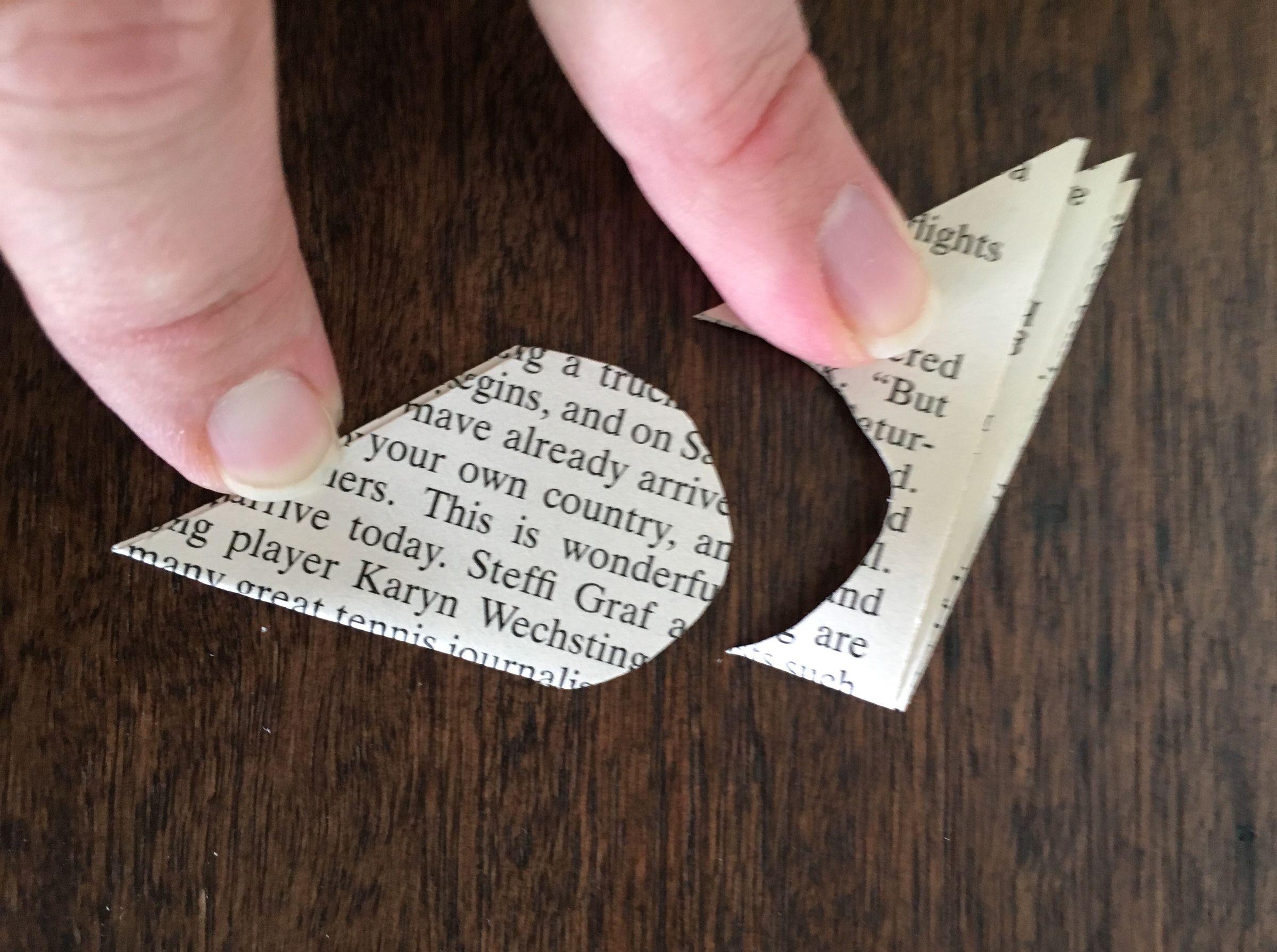 Book Page Roses : 5 Steps (with Pictures) - Instructables