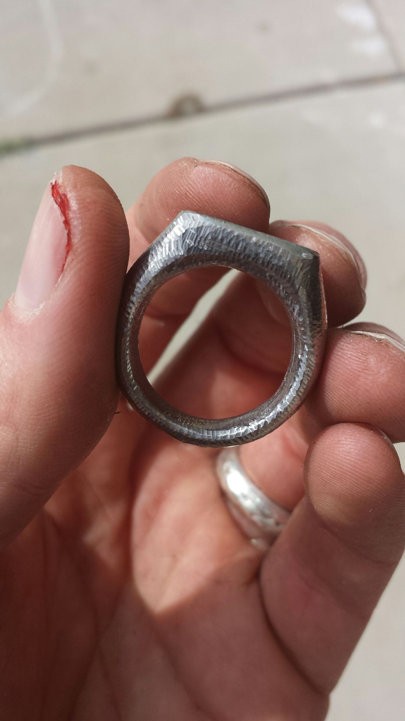 Signet Ring From Nut : 10 Steps (with Pictures) - Instructables