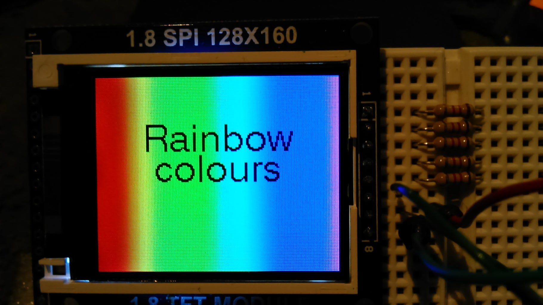 Arduino Tft Display And Font Library 11 Steps Instructables