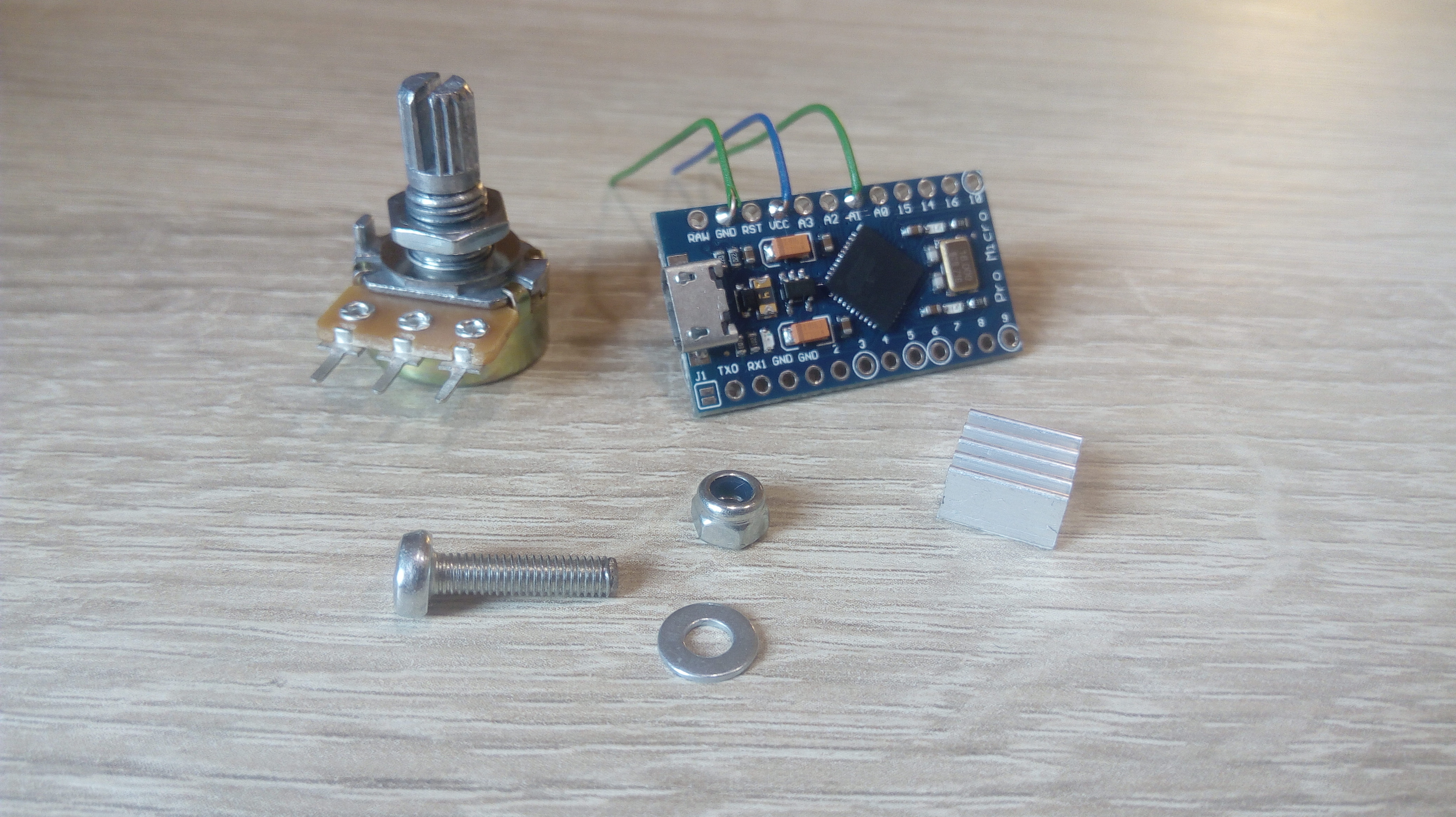 USB Volume Controller - Potentiometer Based : 9 Steps (with Pictures ...