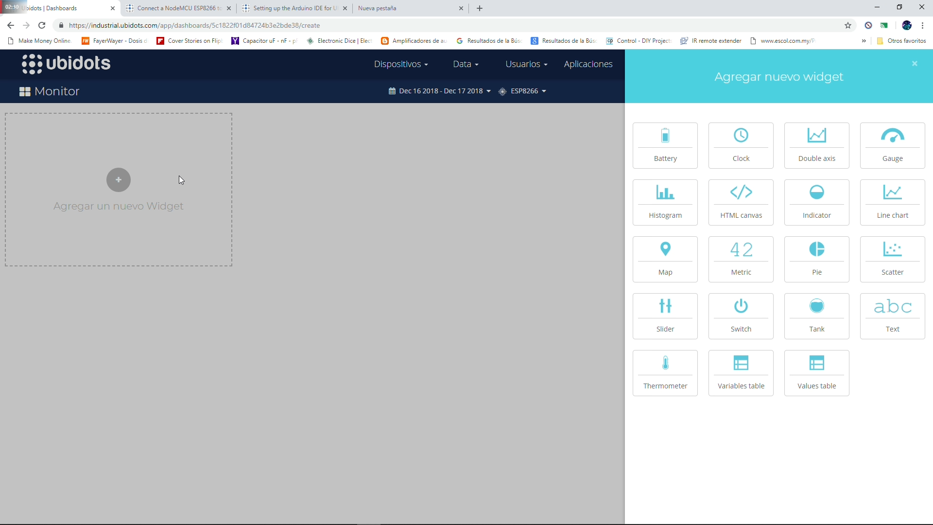 (IoT) Intertnet of Things With Ubidots (ESP8266+LM35) : 4 Steps - Instructables