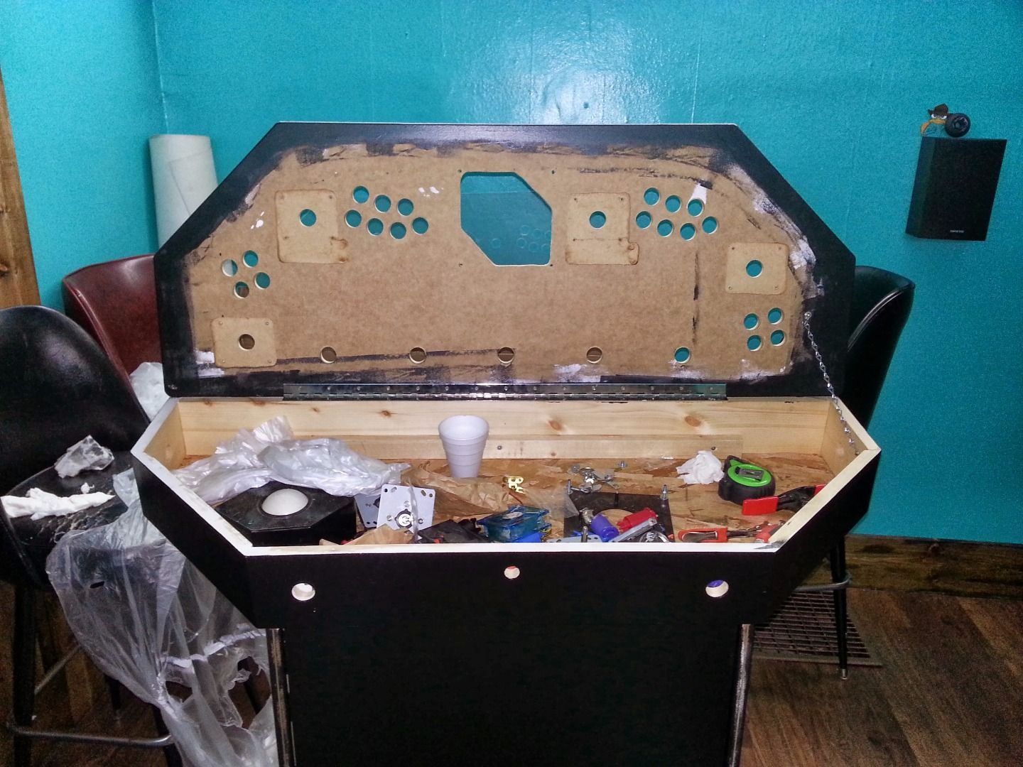 4-Player Pedestal Arcade Cabinet for MAME : 32 Steps (with Pictures ...