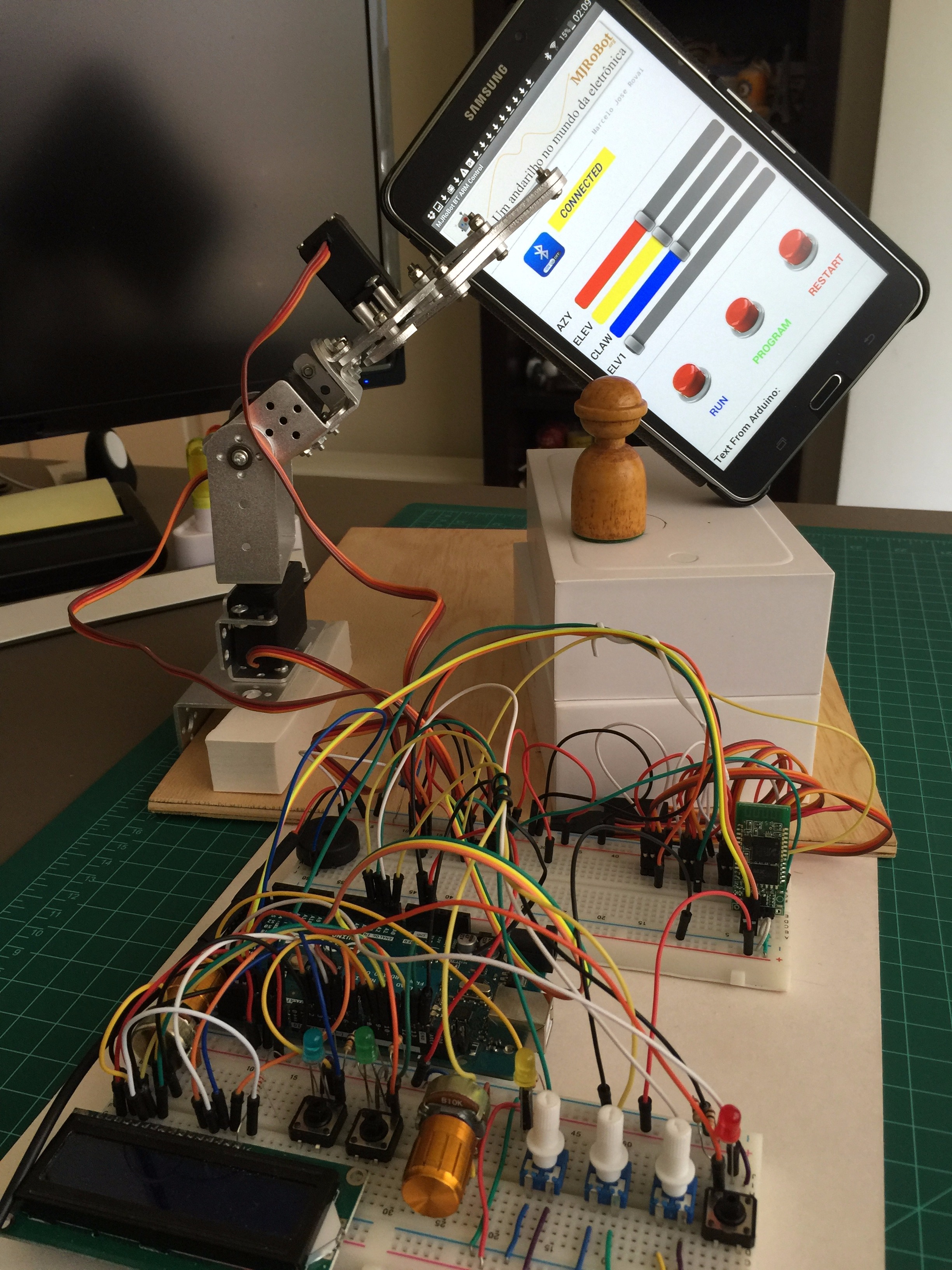 Programmed Robot Arm : 7 Steps (with Pictures) - Instructables