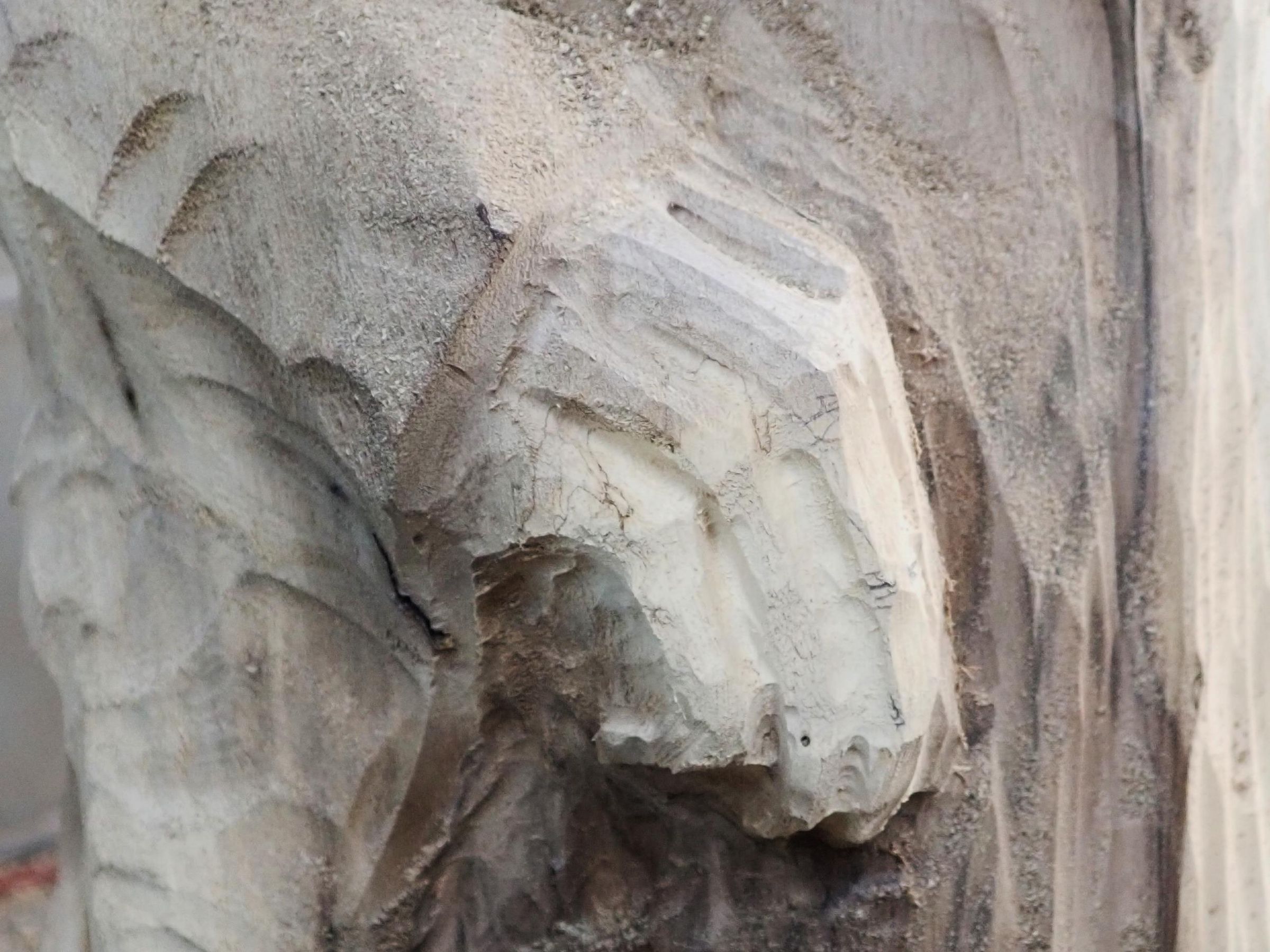Grim Reaper Carved From a Walnut Log : 17 Steps (with Pictures ...