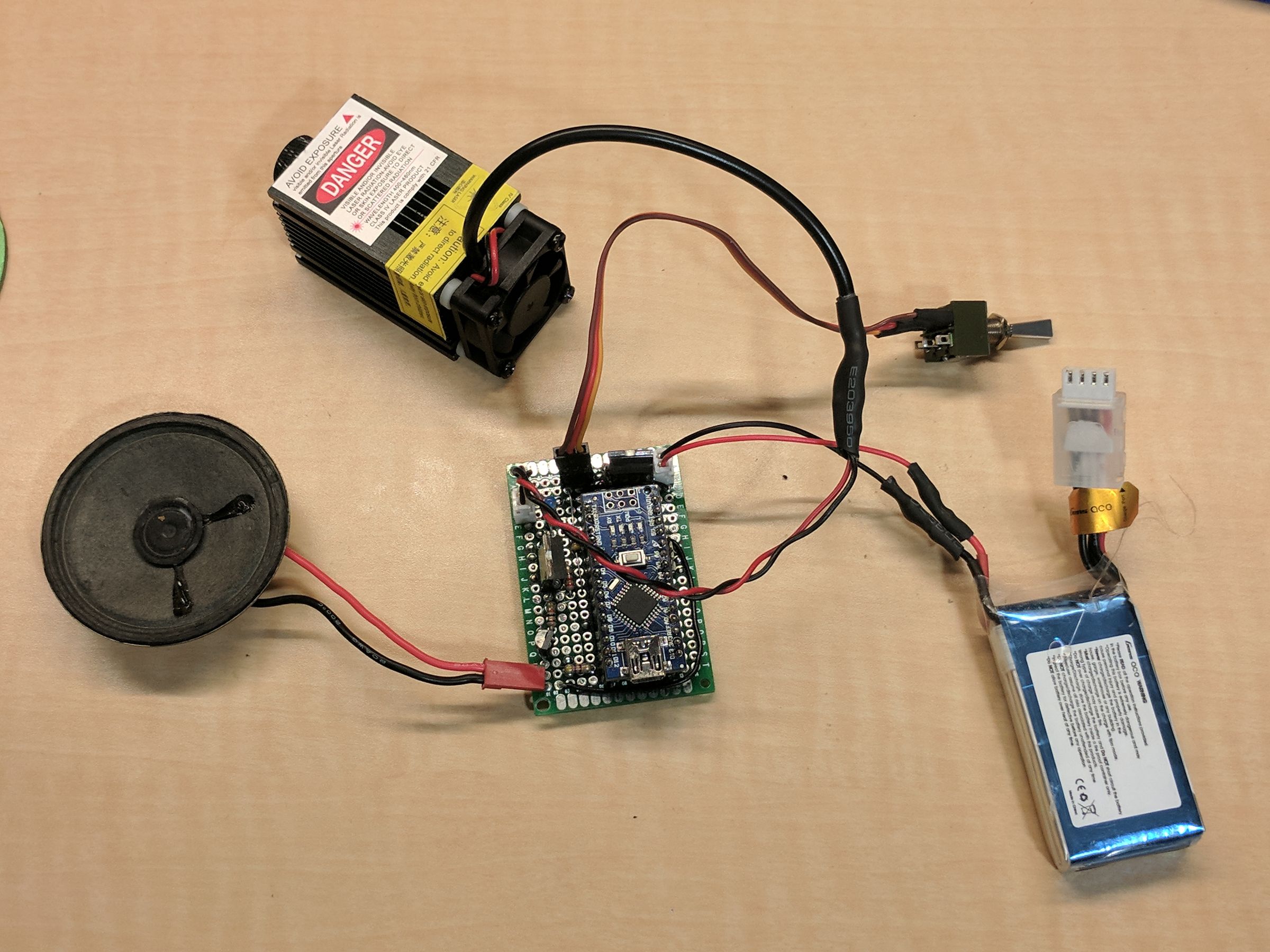 Real Laser Arm Cannon From Metroid! : 9 Steps (with Pictures ...