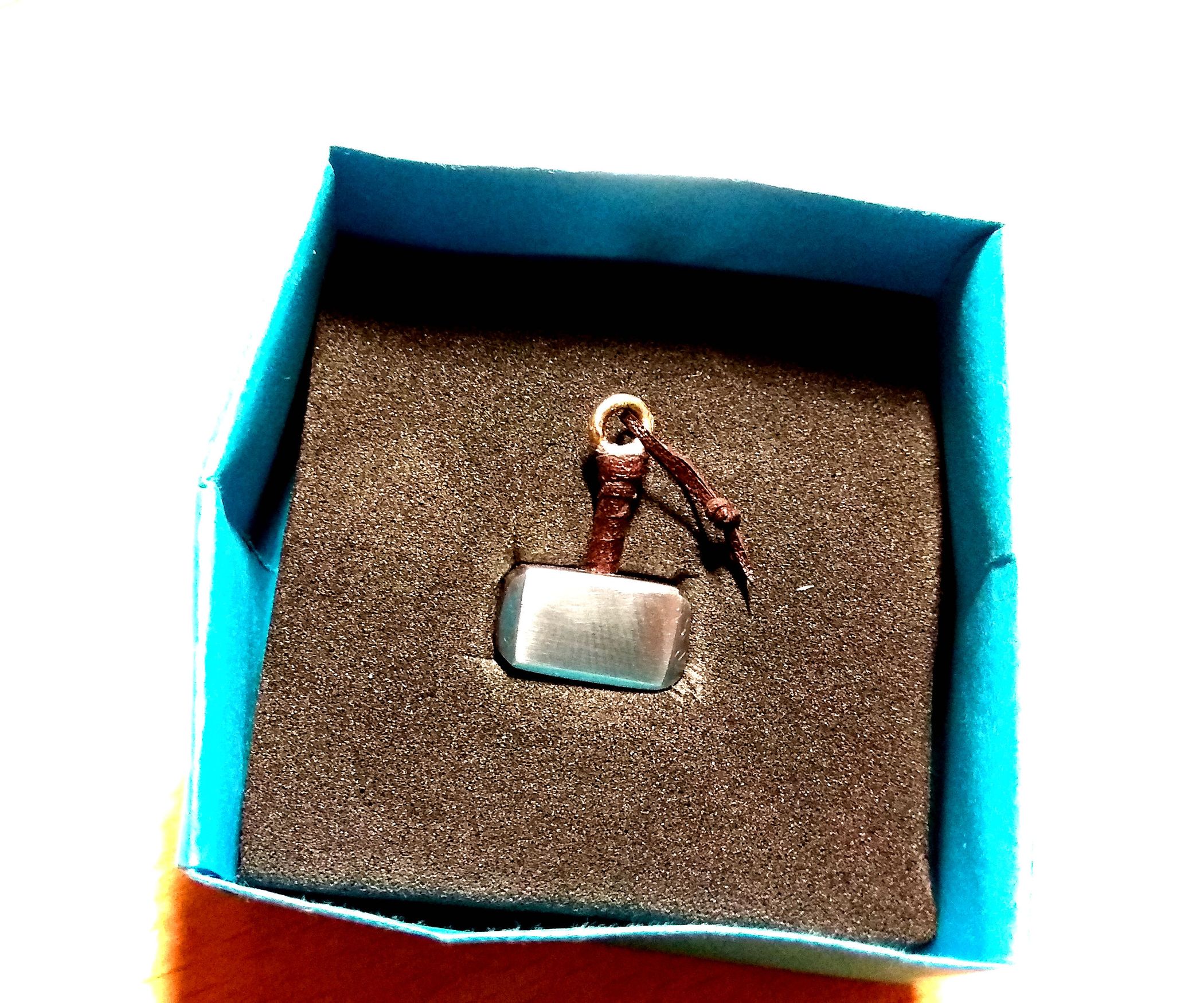 Micro Thor Hammer Mjolnir Keychain : 5 Steps (with Pictures ...