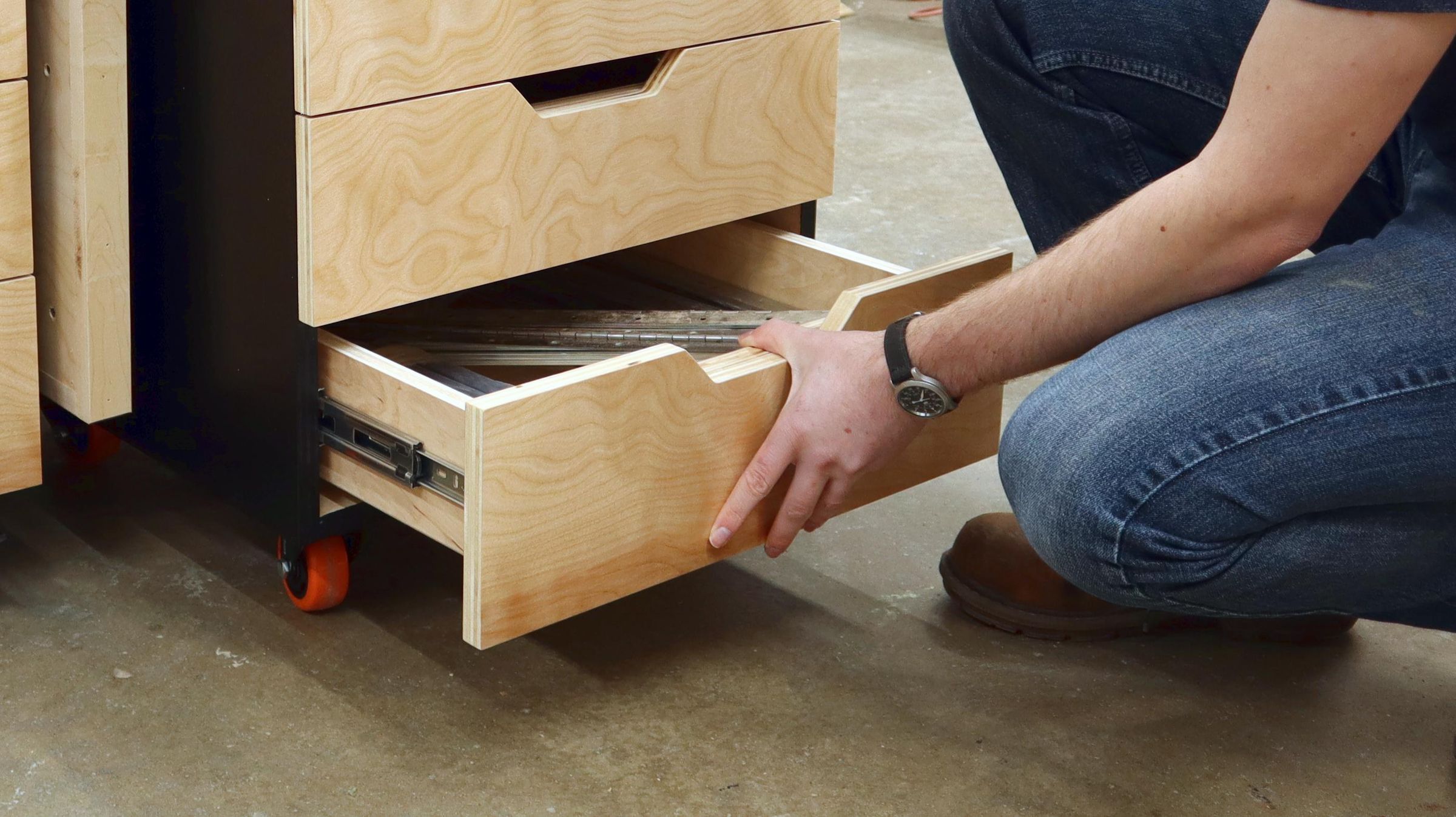 Drawer Pull Cutouts! Easy Router Technique! : 7 Steps (with Pictures ...