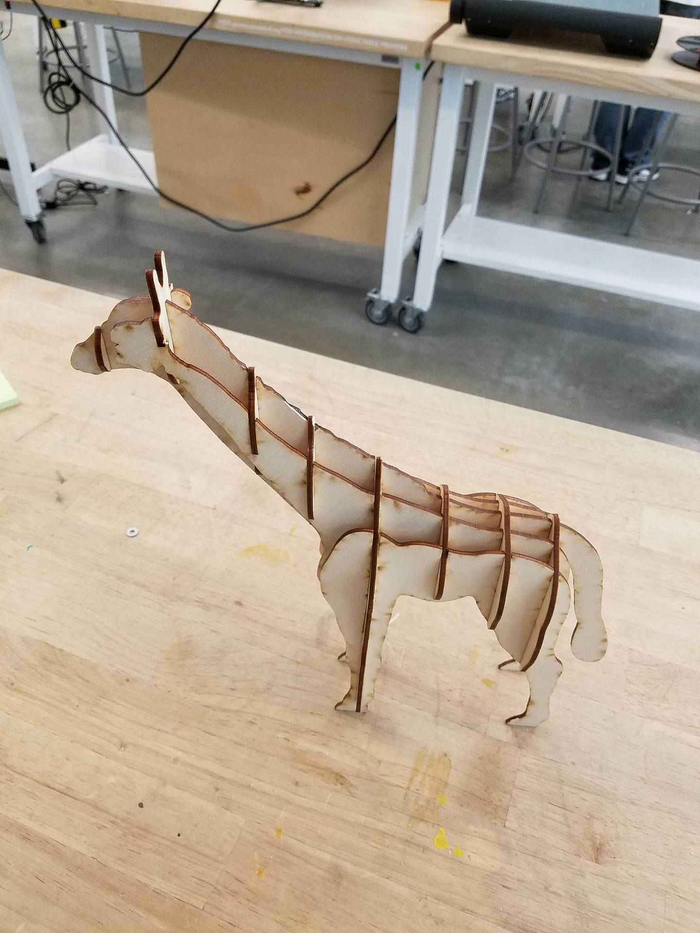 Laser Cut Giraffe : 4 Steps - Instructables