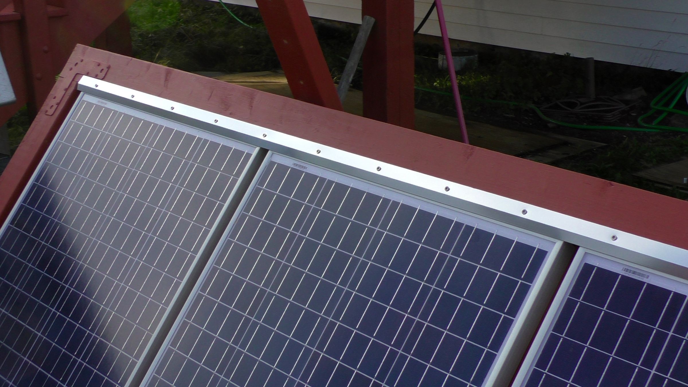 Ground Mounted Solar Panels With Adjustable Angles : 7 Steps (with ...