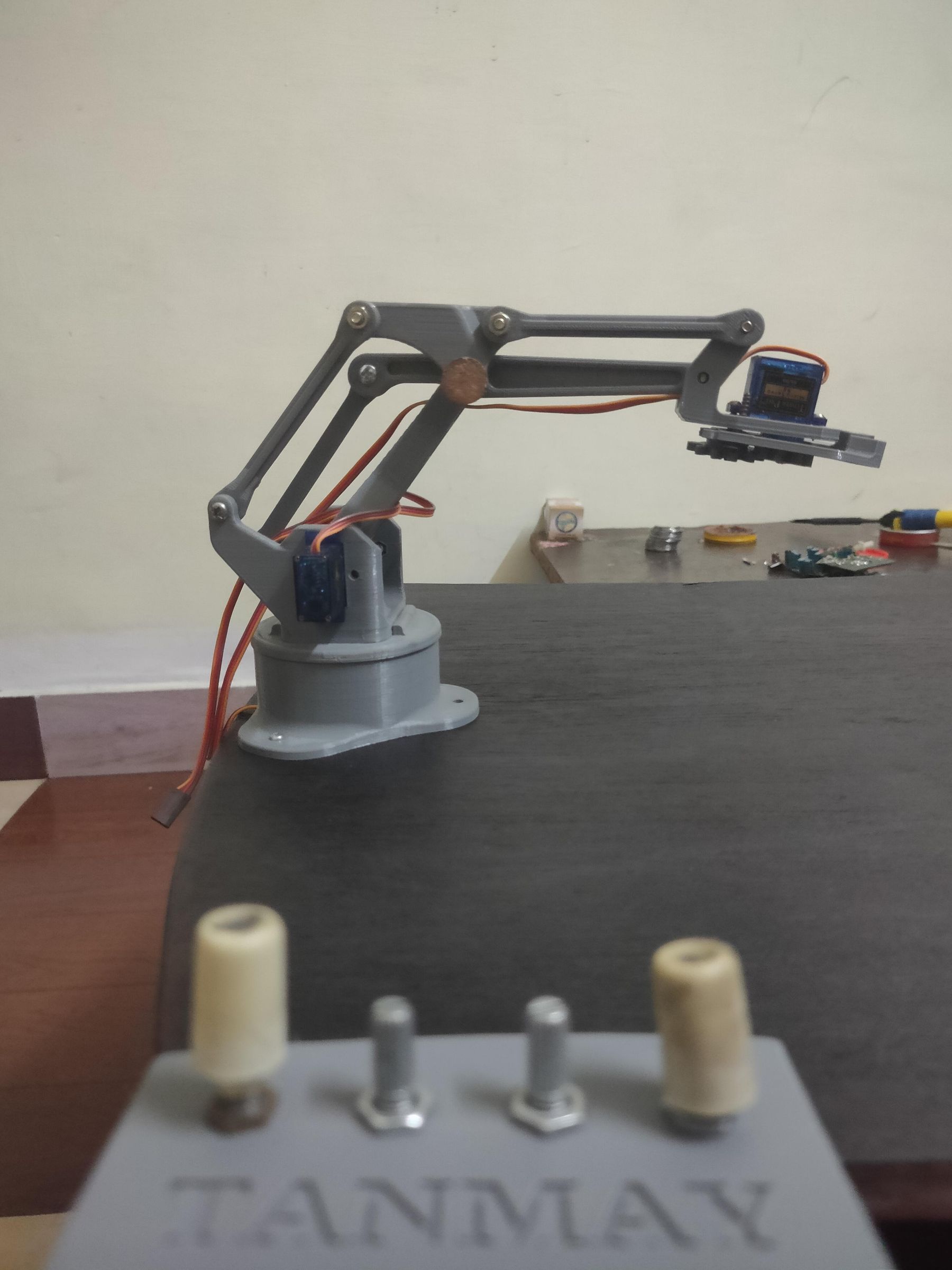Arm-Bot: 3D Printed 4-DOF Robotic Arm : 7 Steps (with Pictures ...