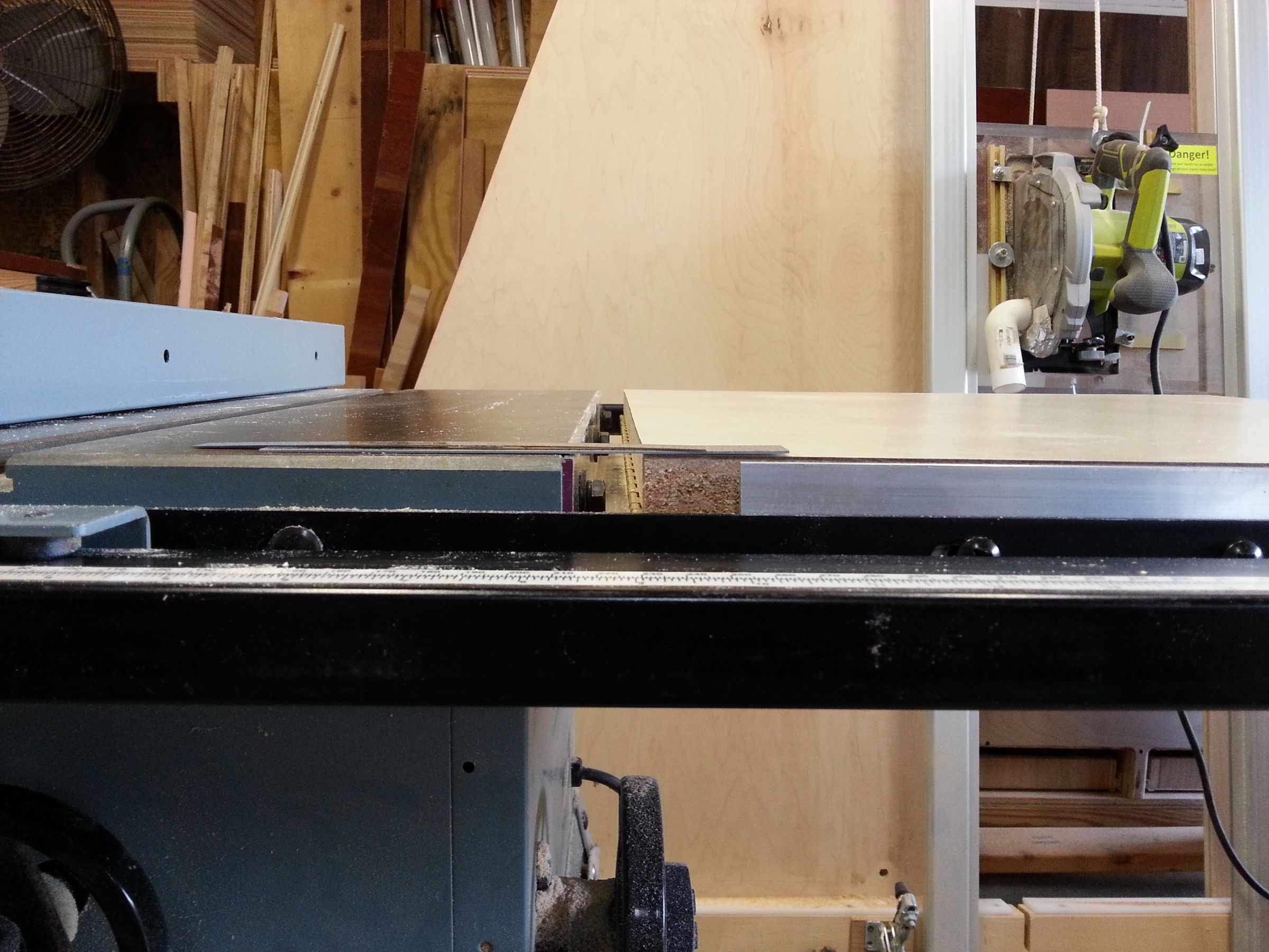 Add a Router Table With Dust Collector to Your Table Saw : 7 Steps ...