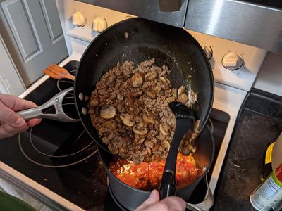 Turn Box Spanish Rice Into Stuffed Peppers Hotdish : 7 Steps (with ...