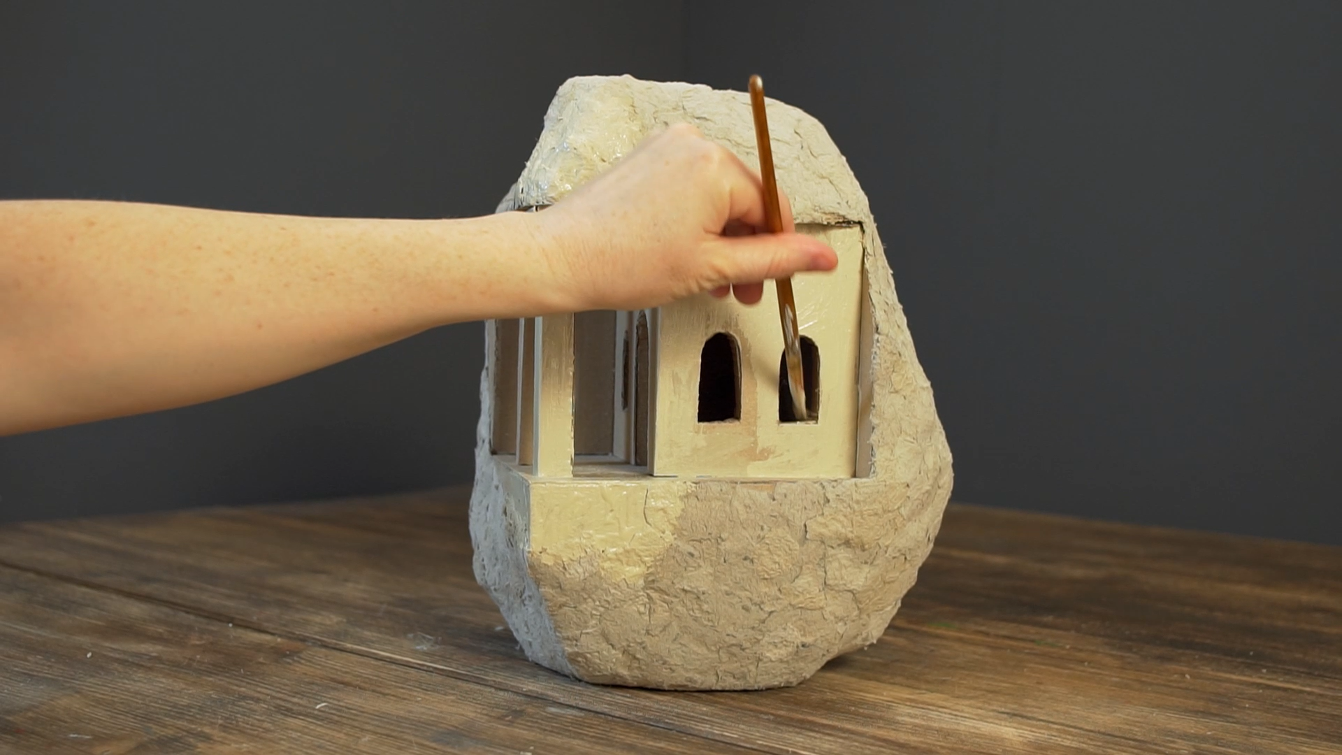 House in a Rock Using Cardboard : 6 Steps (with Pictures) - Instructables