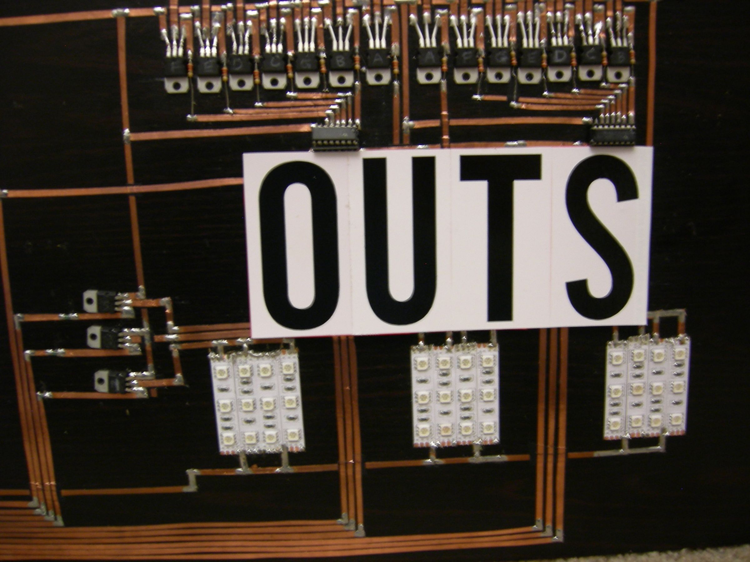 Remote Controlled Arduino Scoreboard Using LED Strips : 14 Steps (with ...