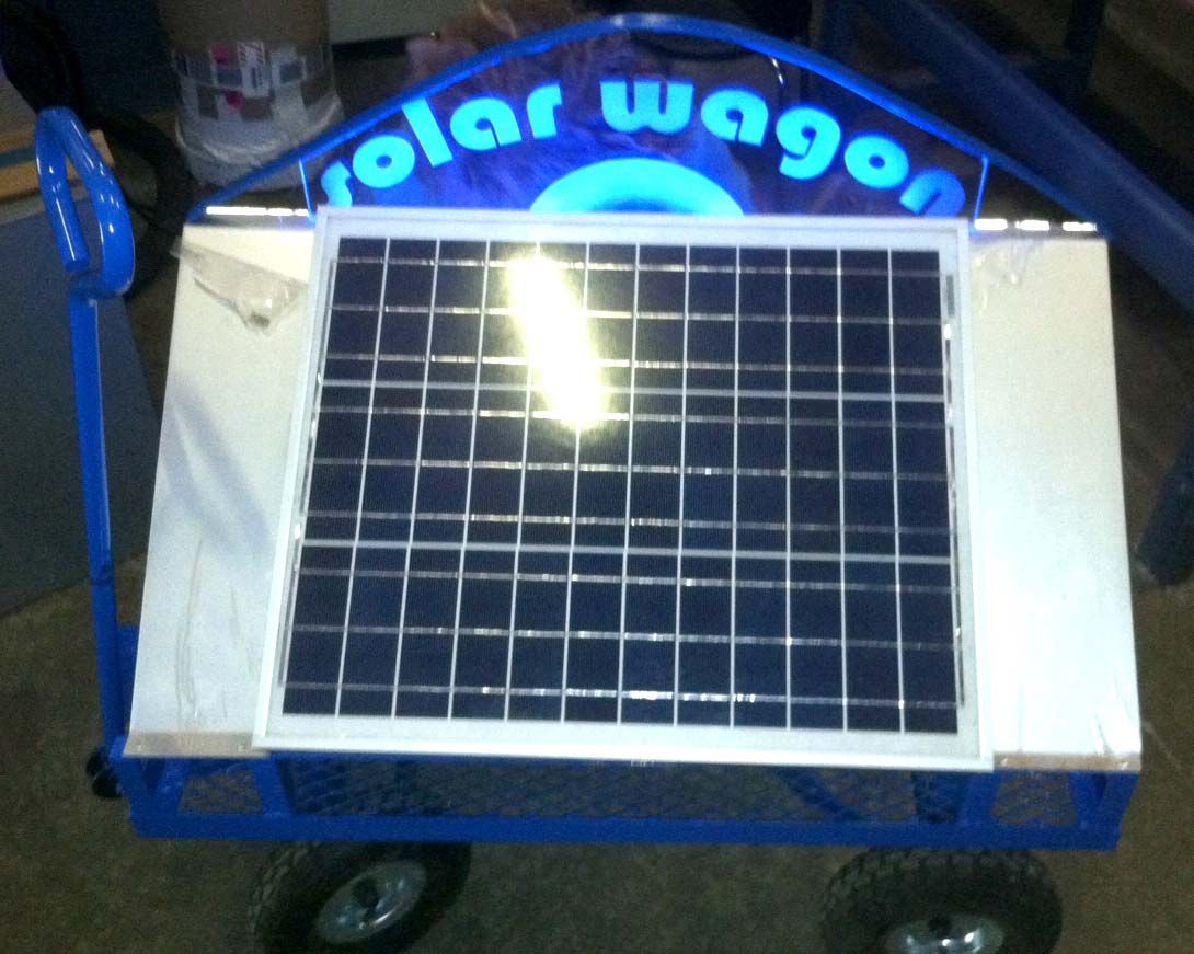 Off-the-Grid Solar Wagon : 7 Steps - Instructables