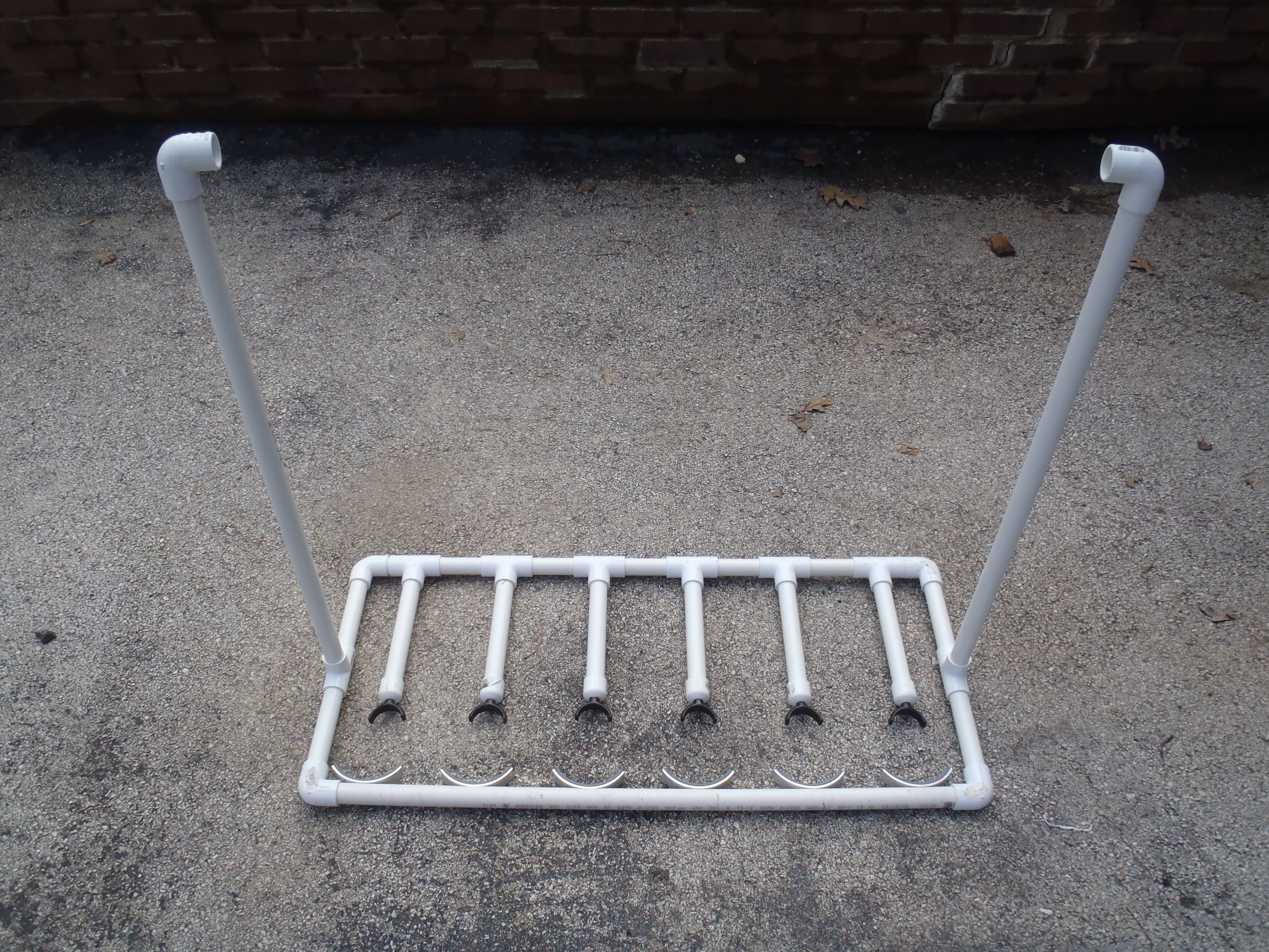 6 Player Paintball Gun and Mask Rack : 8 Steps - Instructables
