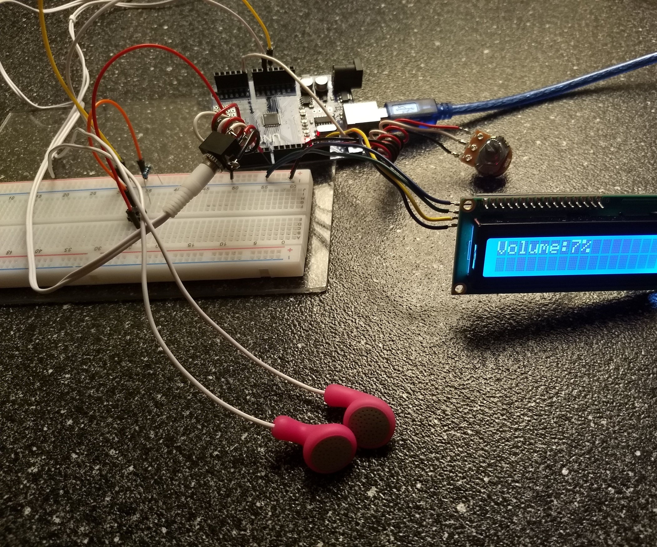 Arduino Volume Control 10 Steps With Pictures Instructables