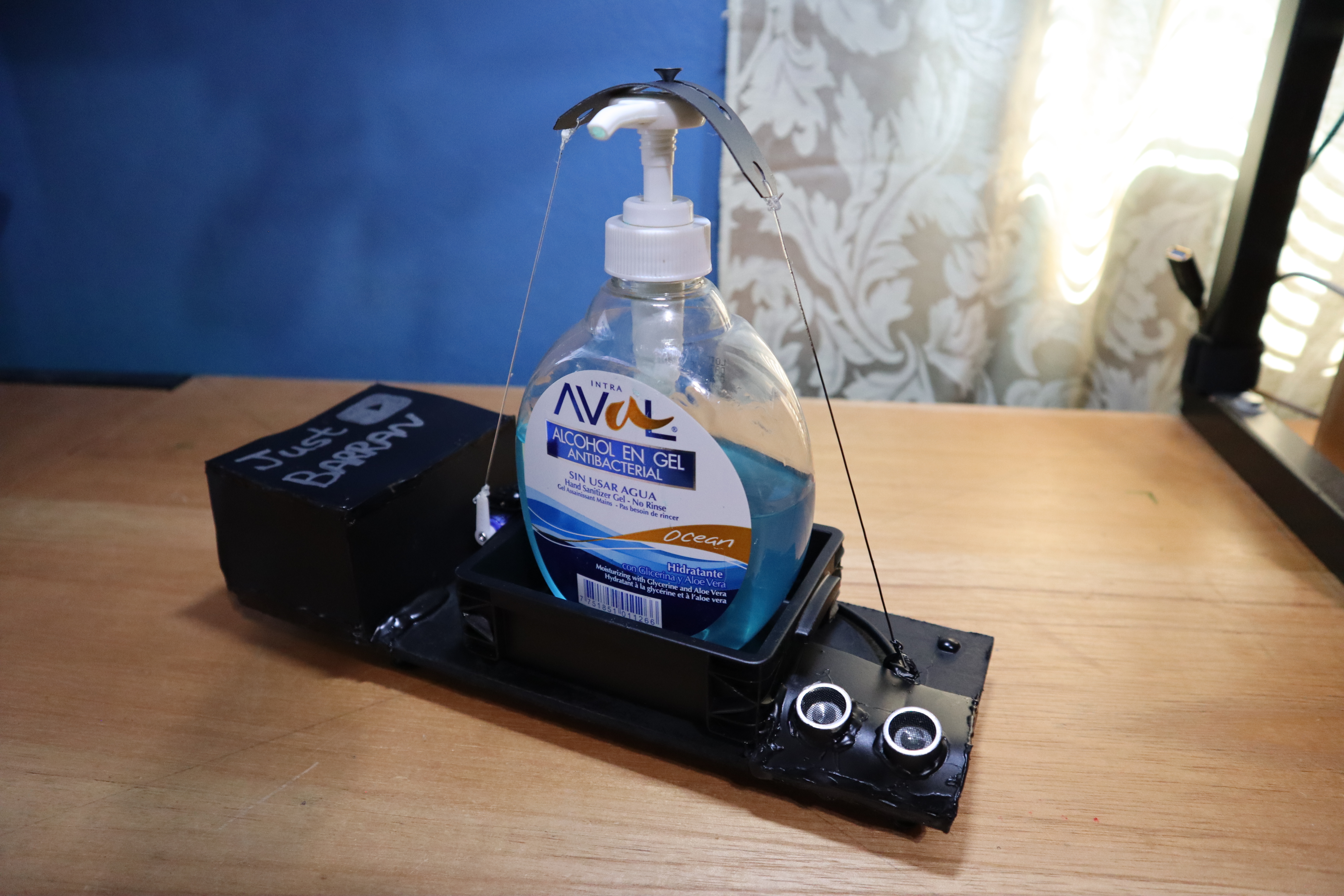 DIY Easy Non-Contact Automatic Hand Sanitizer Dispenser or Automatic ...