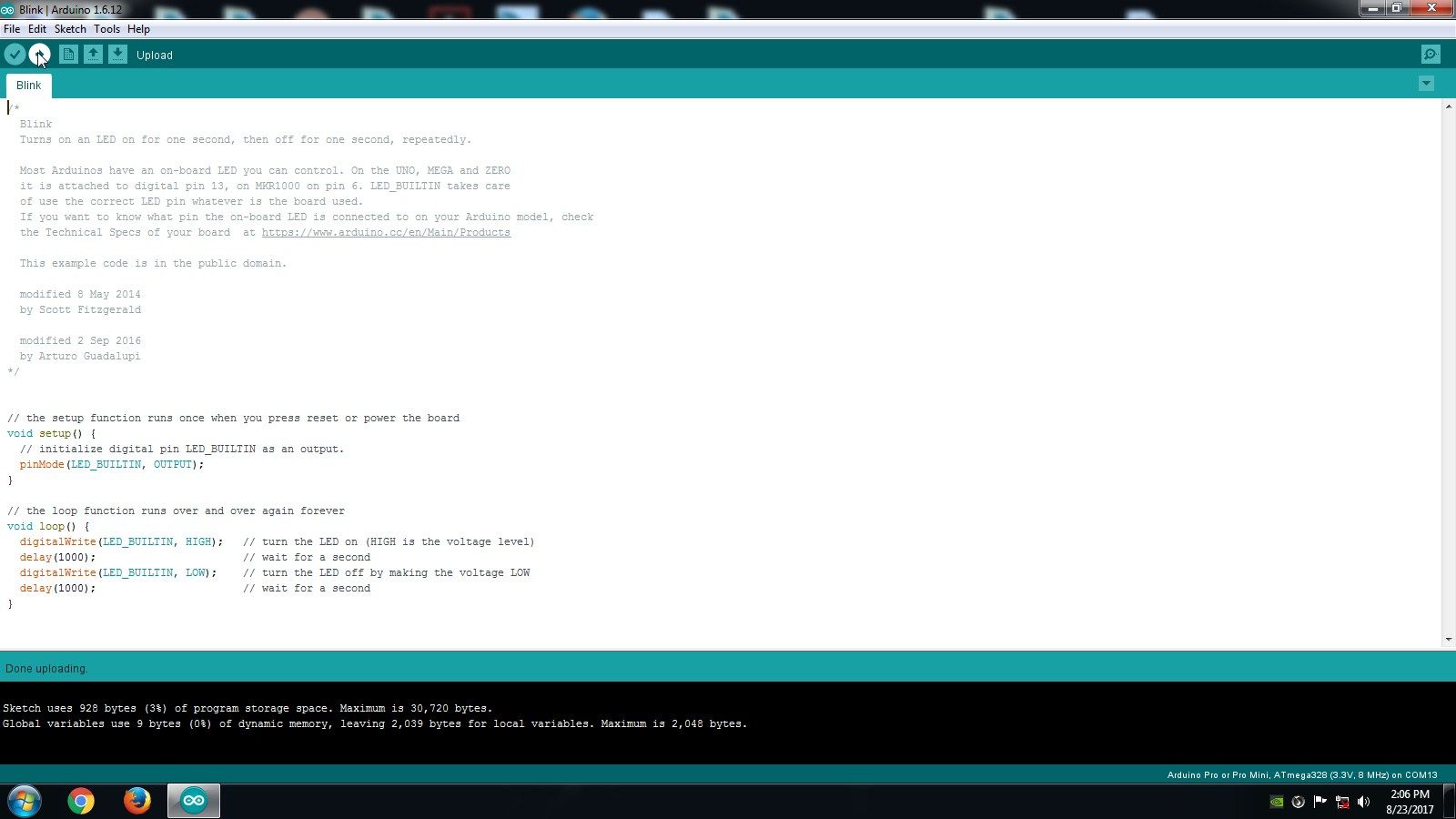 How to Program Arduino Pro Mini Using Arduino UNO. : 4 Steps ...