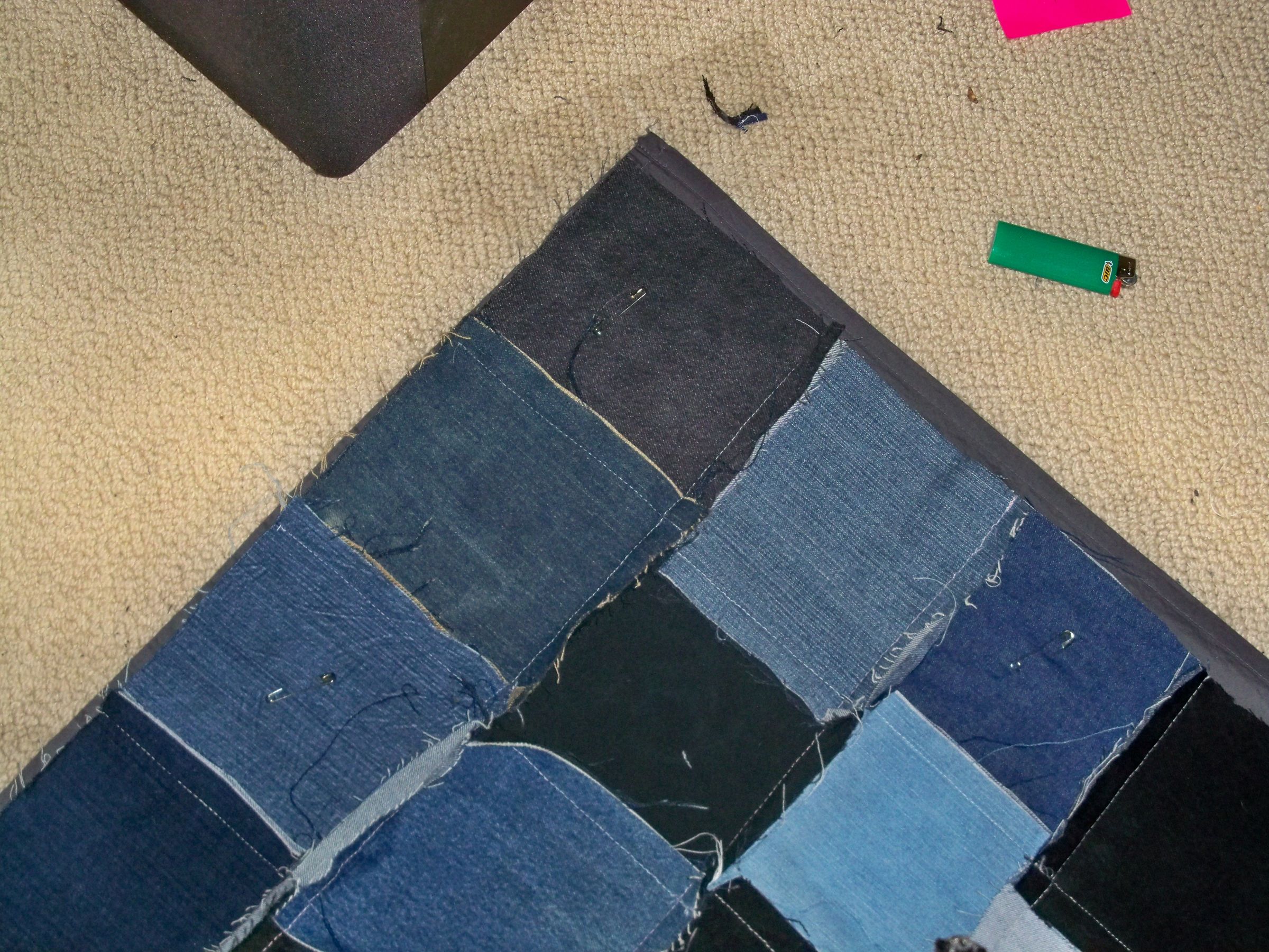 Denim Rag Quilt : 17 Steps (with Pictures) - Instructables