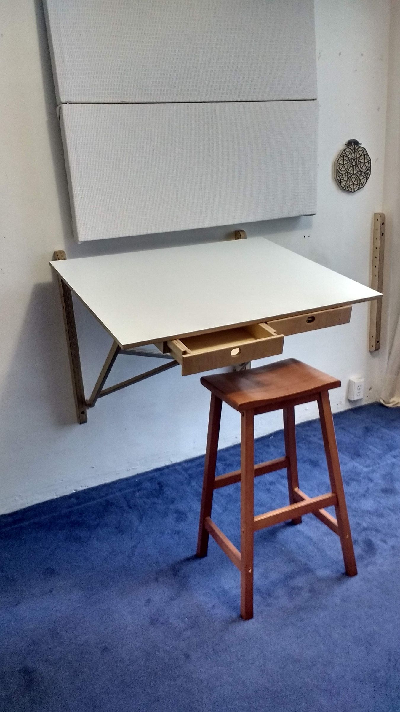 CNC Wall Mounted Desk : 12 Steps (with Pictures) - Instructables