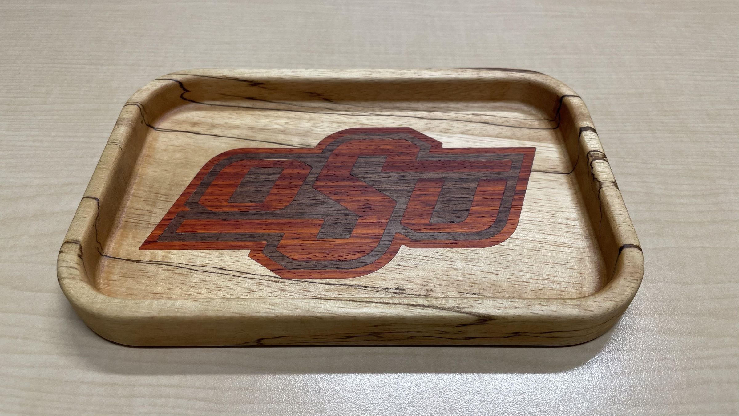 How to Make a Two Color Inlay Tray : 13 Steps (with Pictures ...
