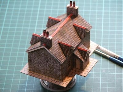 Enhanced Card Kits for Model Railway, Railroad or Diorama : 13 Steps ...