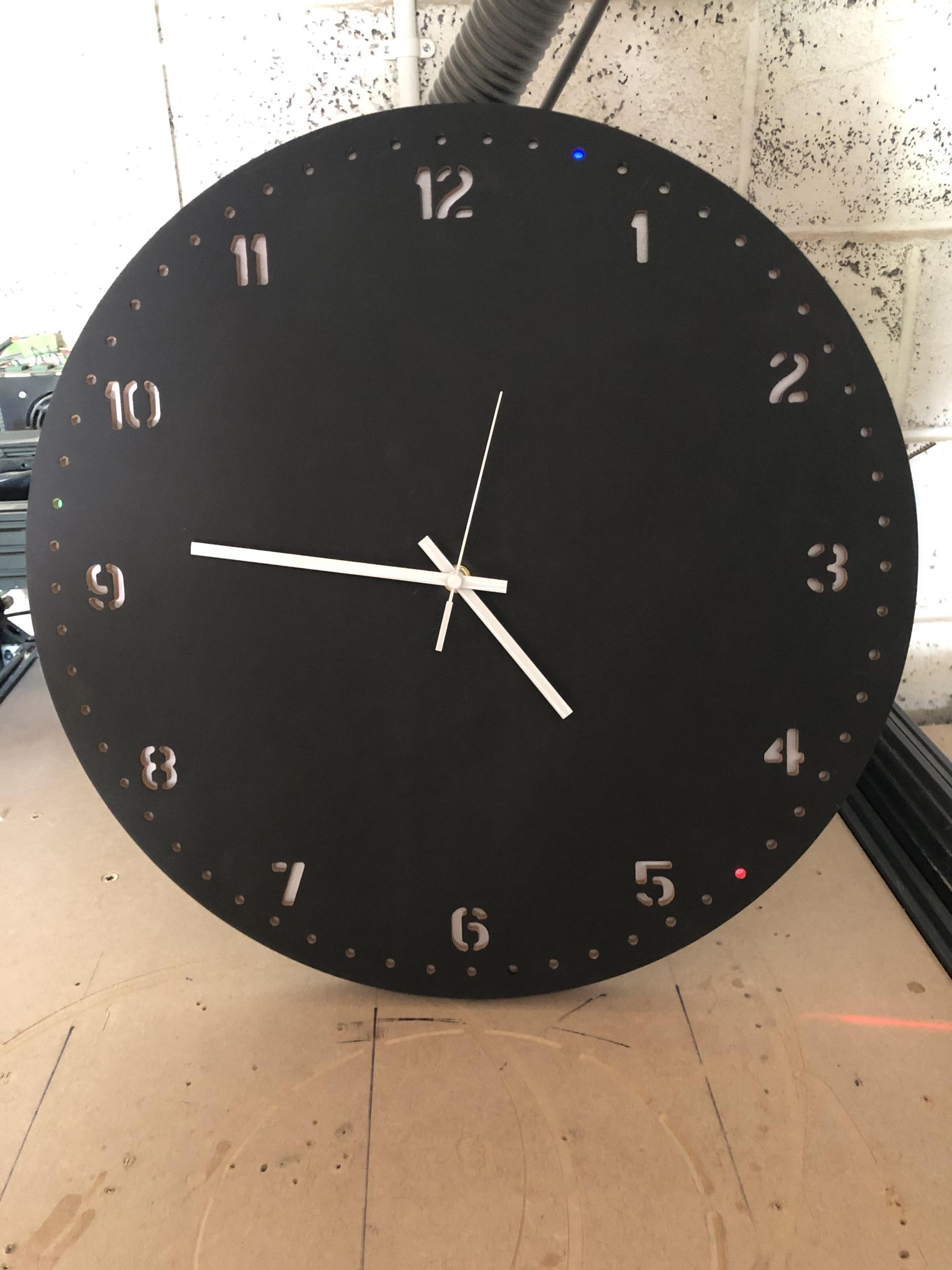 Supersize LED/Analog Clock With a Twist. : 5 Steps (with Pictures ...