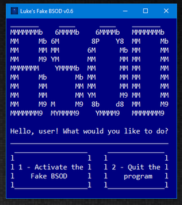 Fake Blue Screen of Death : 3 Steps - Instructables