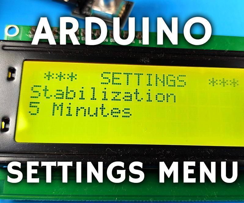 Arduino Settings Menu : 4 Steps (with Pictures) - Instructables