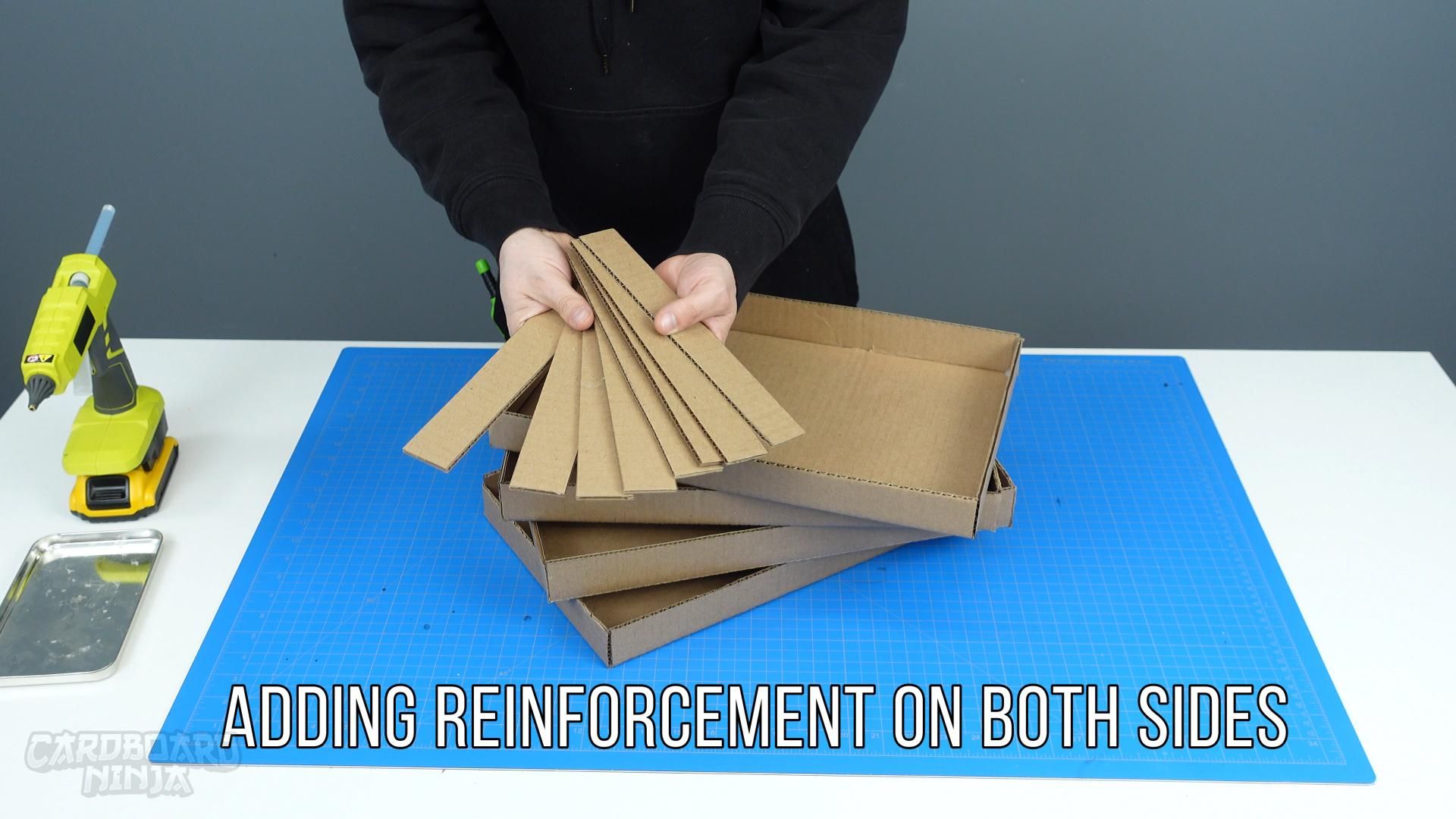 Cardboard Storage Shelf From Single Box : 10 Steps (with Pictures ...