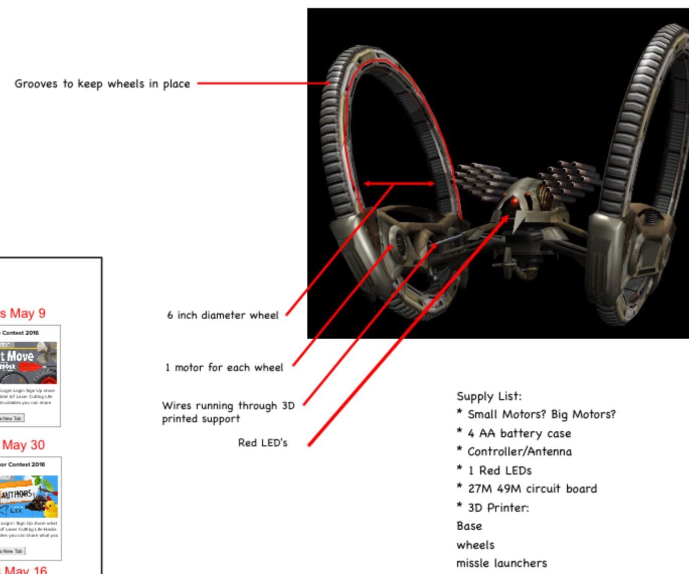 The Creation of the Star Wars Hailfire Droid; Introduction : 9 Steps ...