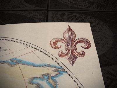 Quill and Ink Vintage World Map : 11 Steps (with Pictures) - Instructables