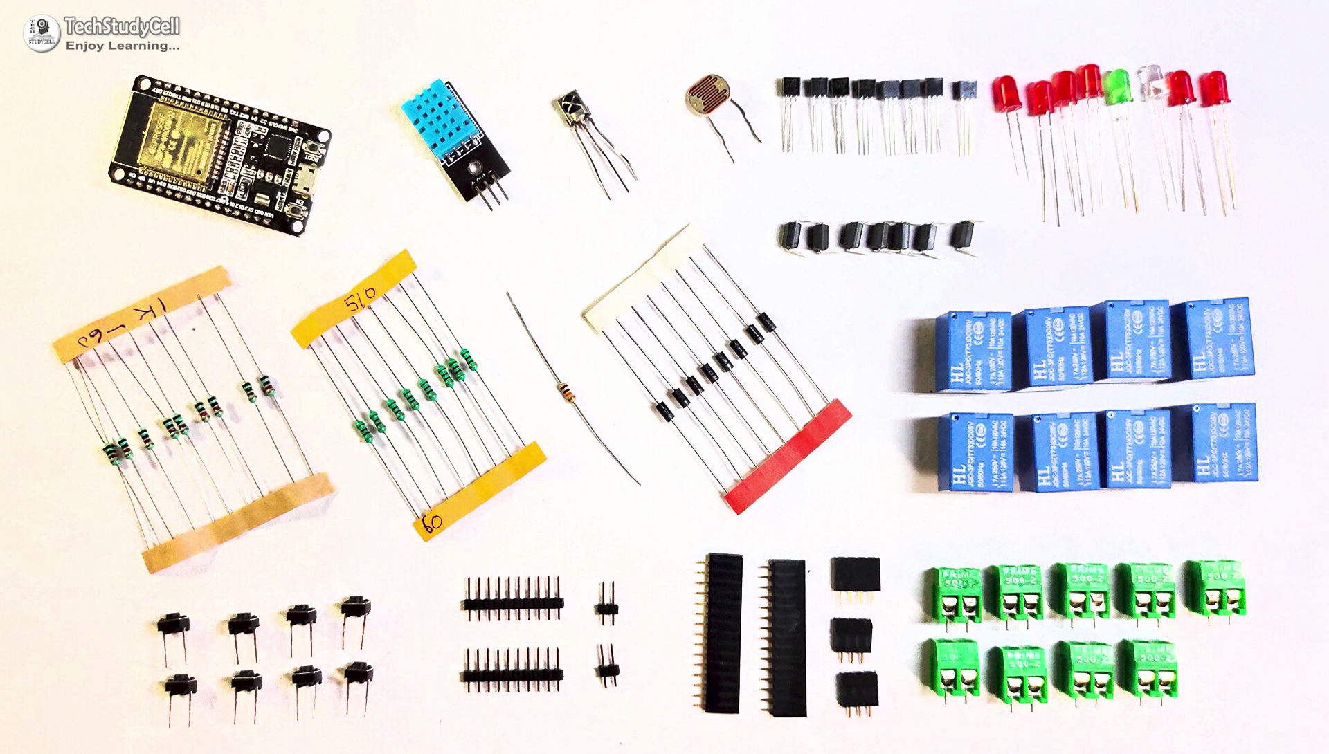 ESP32 Bluetooth Home Automation With IR Remote Control Relay | ESP32 ...